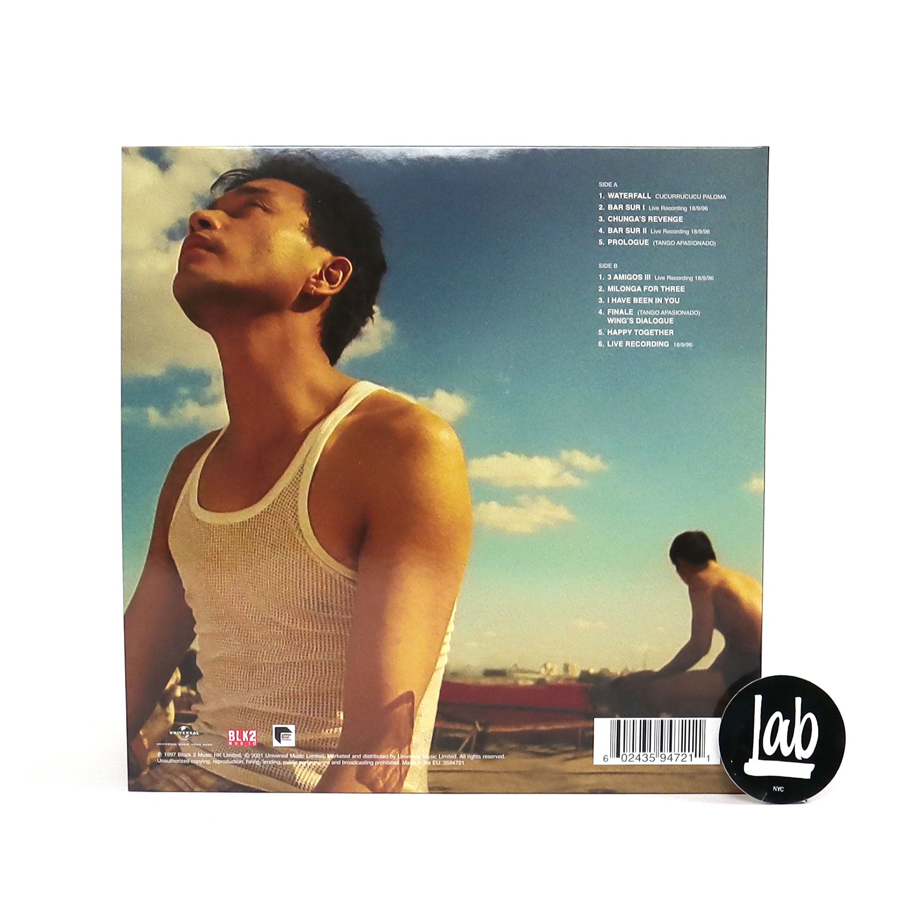 Wong Kar Wai: Happy Together Soundtrack - Jetone 30th Anniversary Edit — TurntableLab.com