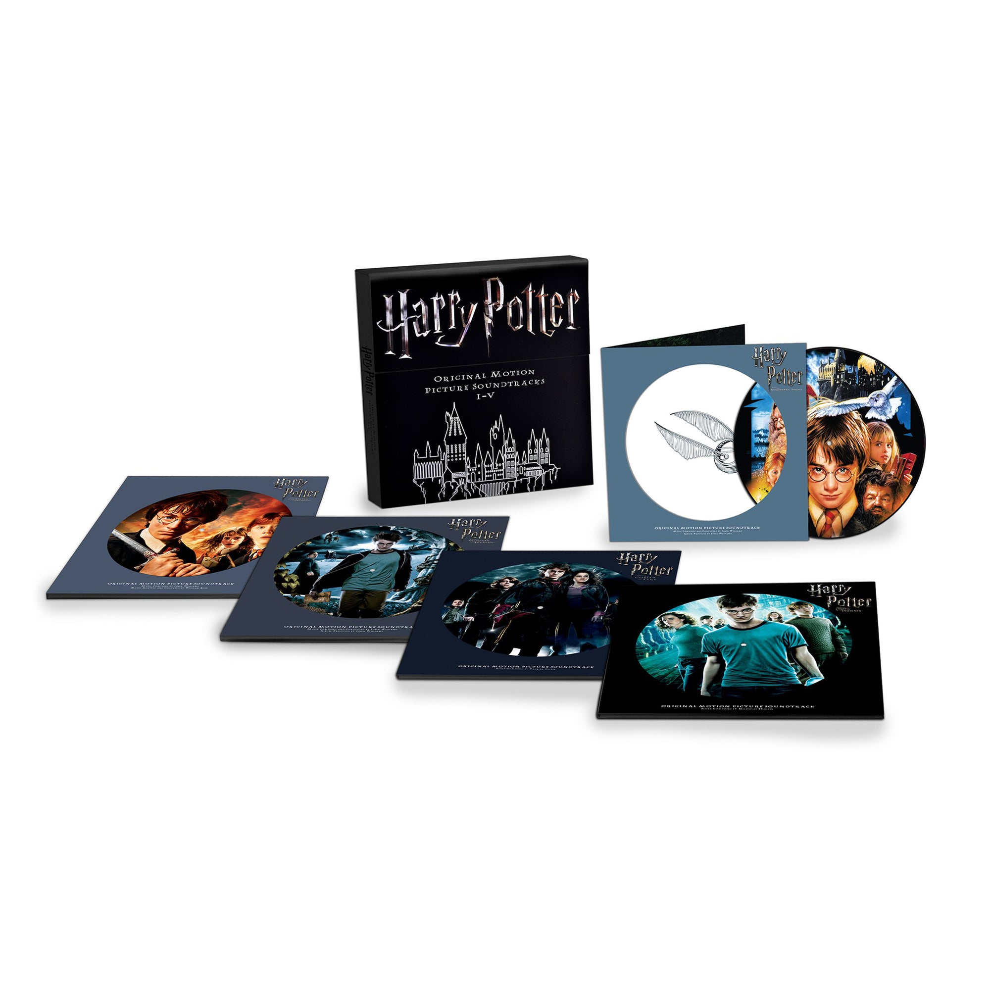 Harry Potter: Harry Potter Soundtracks I-V (Pic Disc) Vinyl 10LP Boxse ...