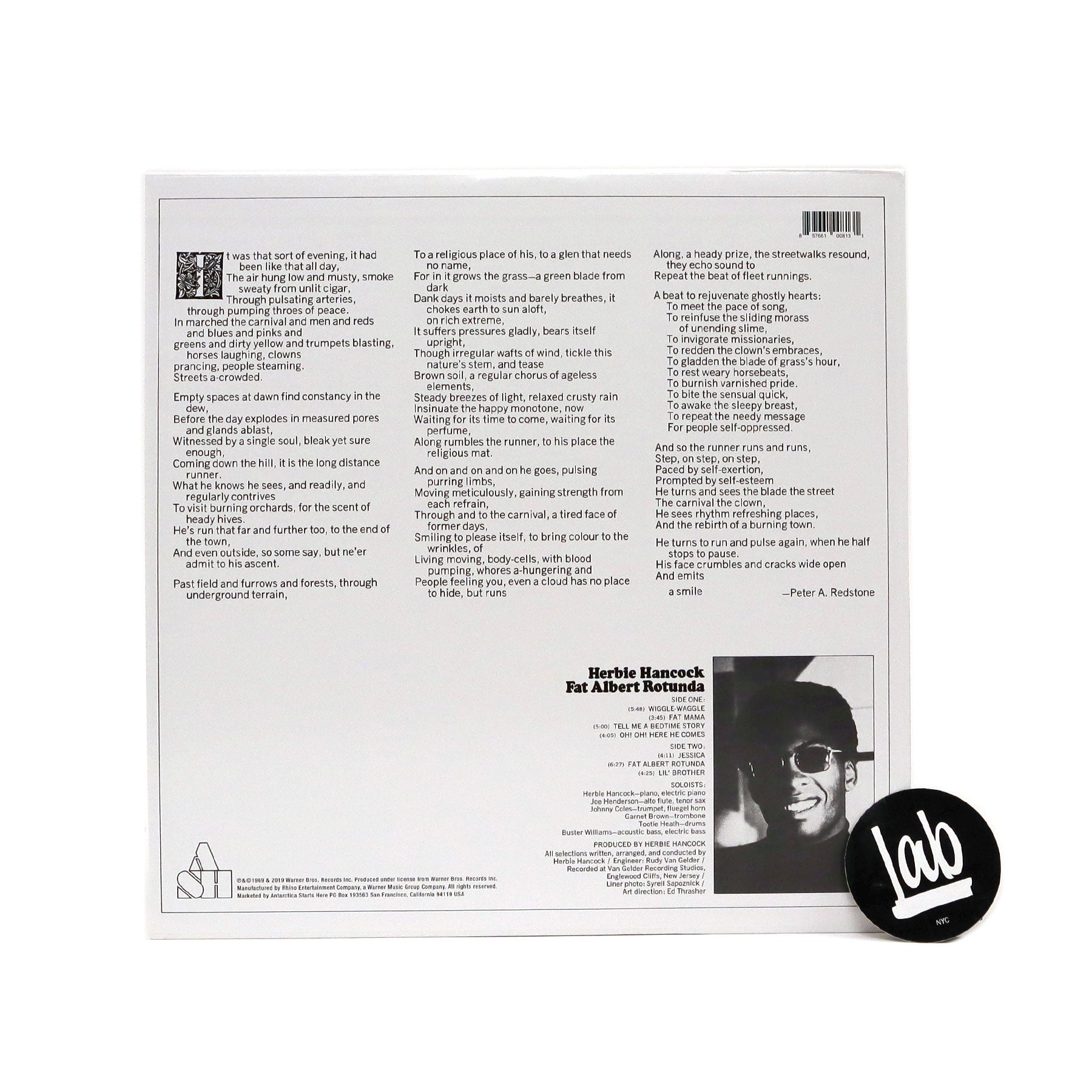 Herbie Hancock: Fat Albert Rotunda Vinyl LP — TurntableLab.com