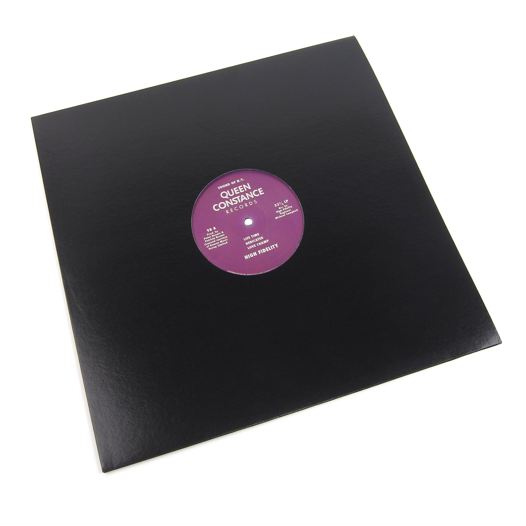 High Fidelity: High Fidelity Vinyl 12" — TurntableLab.com