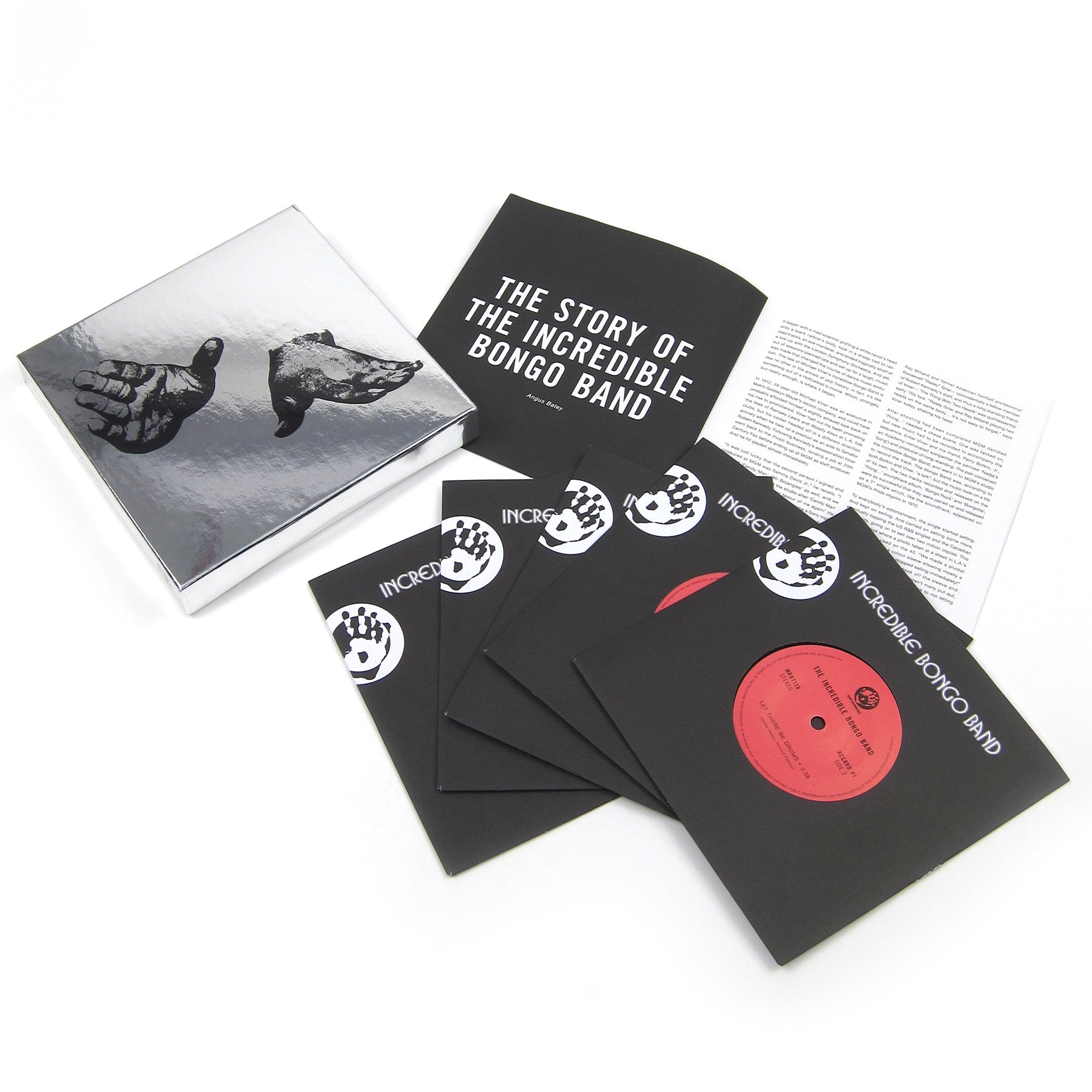 The Incredible Bongo Band: The Incredible Bongo Band Vinyl 5x7" Boxset ...