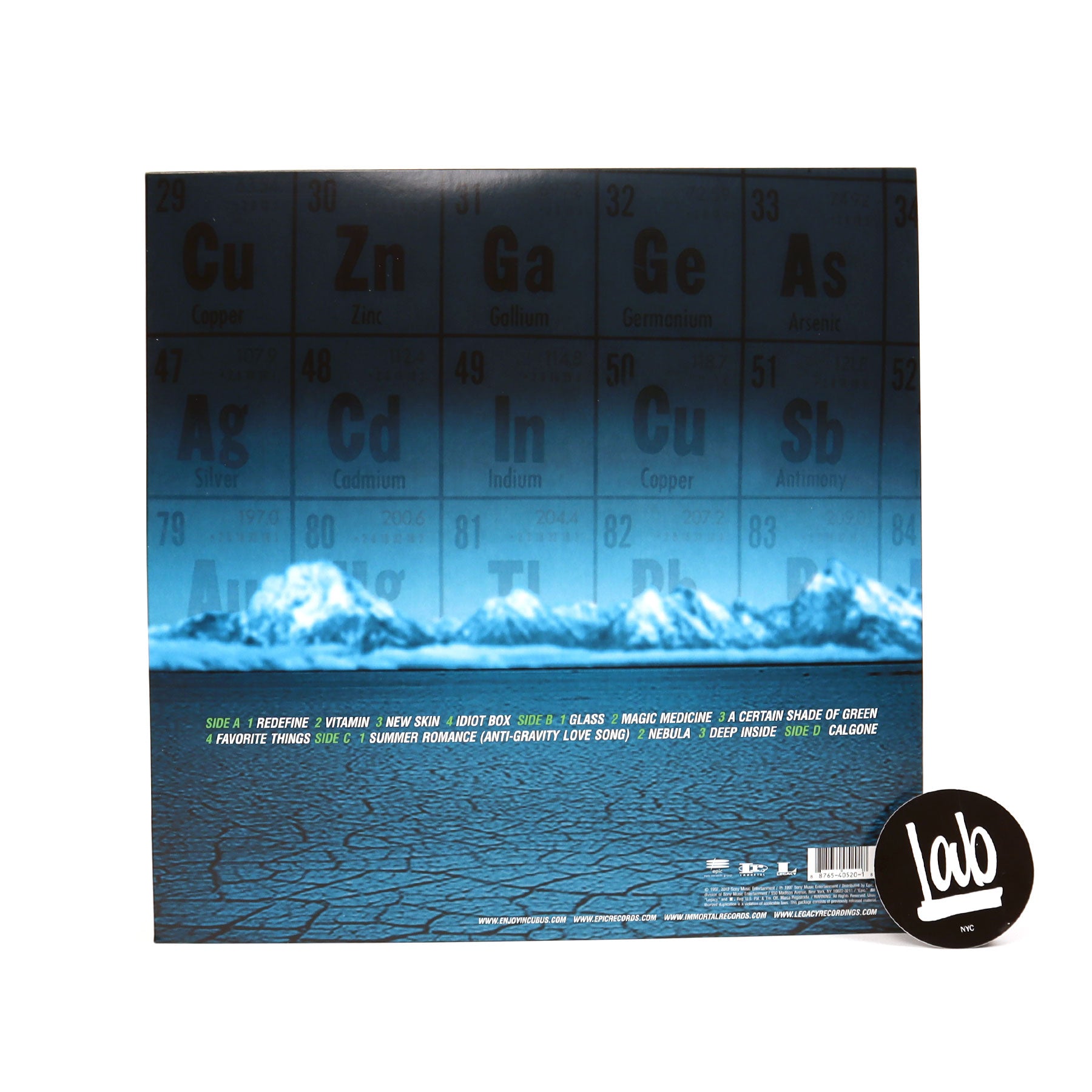 Incubus: S.C.I.E.N.C.E. (180g) Vinyl 2LP — TurntableLab.com