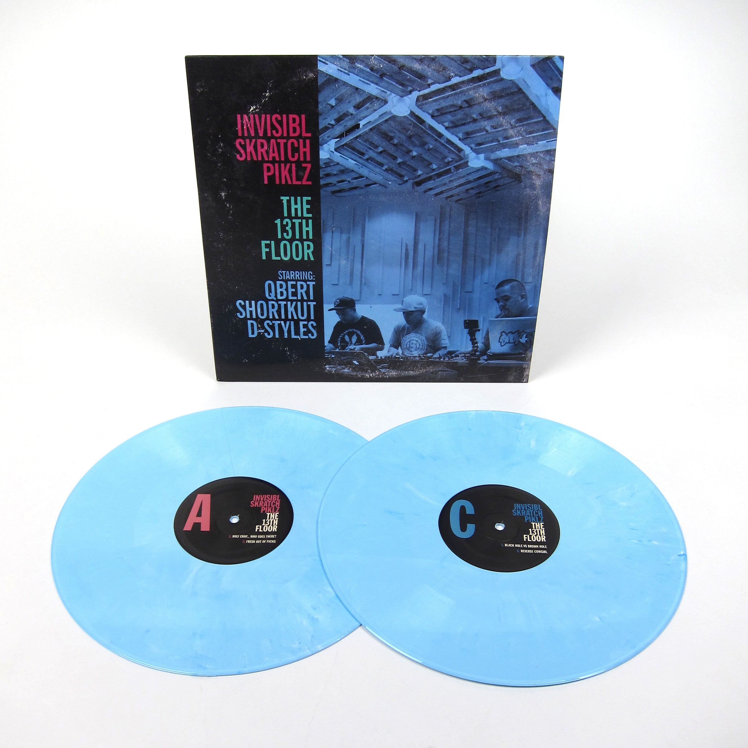 Invisibl Skratch Piklz: The 13th Floor (Baby Blue Colored Vinyl) Vinyl ...