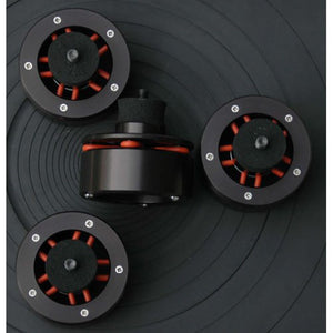 Isonoe: Isolation System - Turntable Feet (4 Units) - Black ...