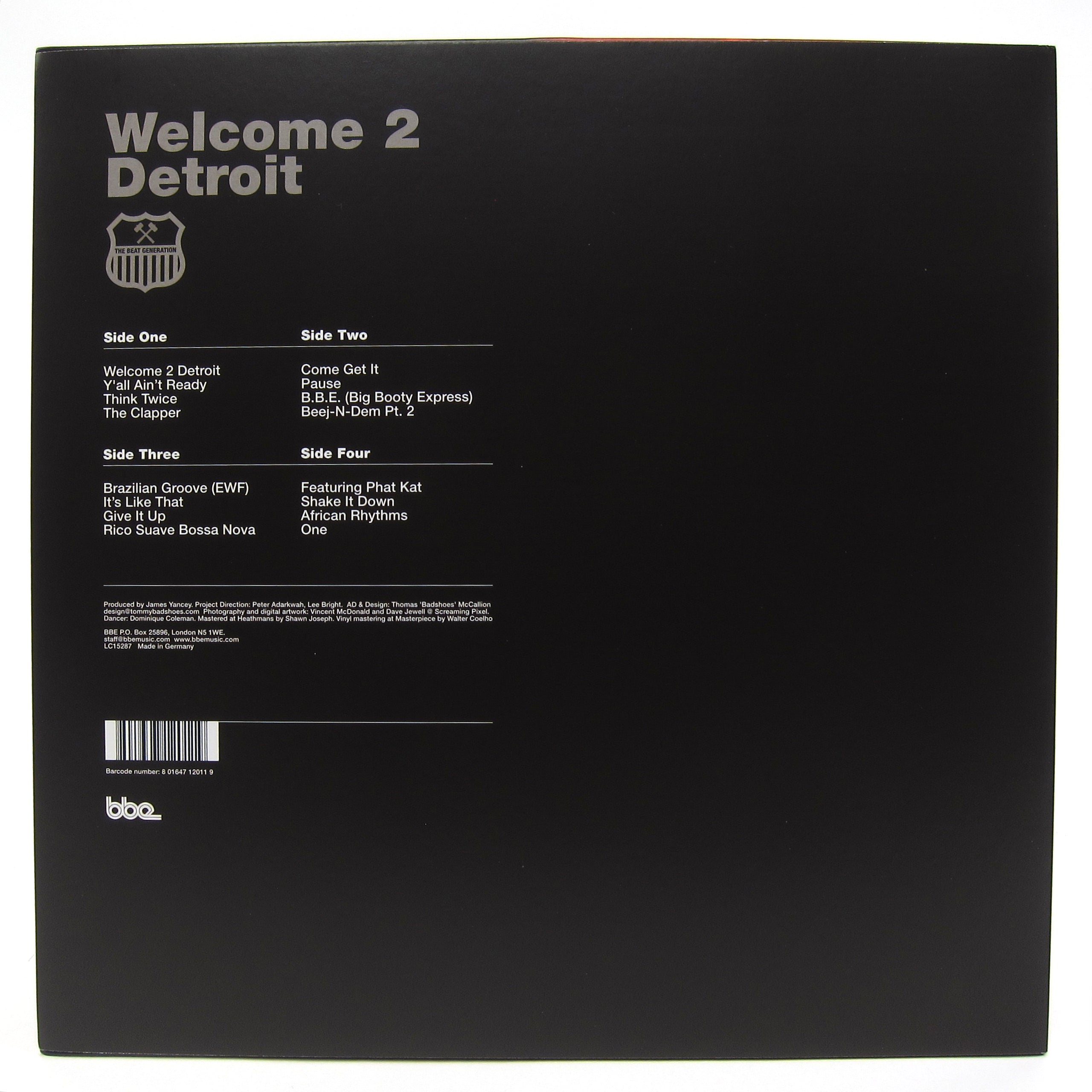 J Dilla: Welcome 2 Detroit (Smoked-Out Colored Vinyl) Vinyl 2LP ...