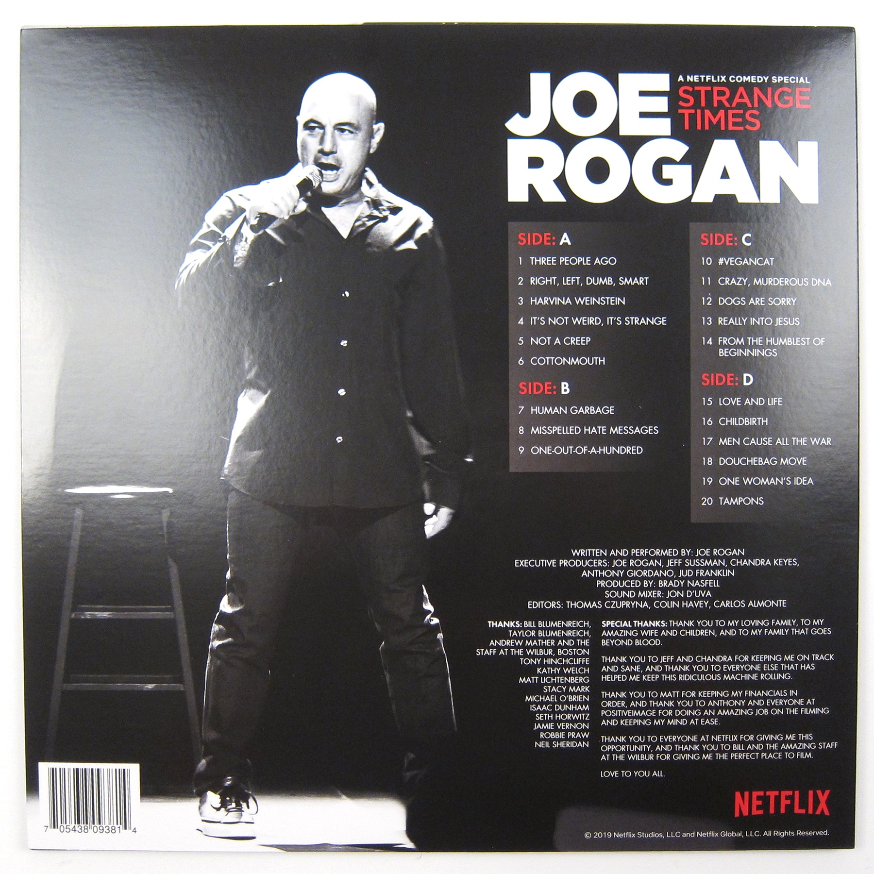 Joe Rogan: Strange Times Vinyl LP — TurntableLab.com