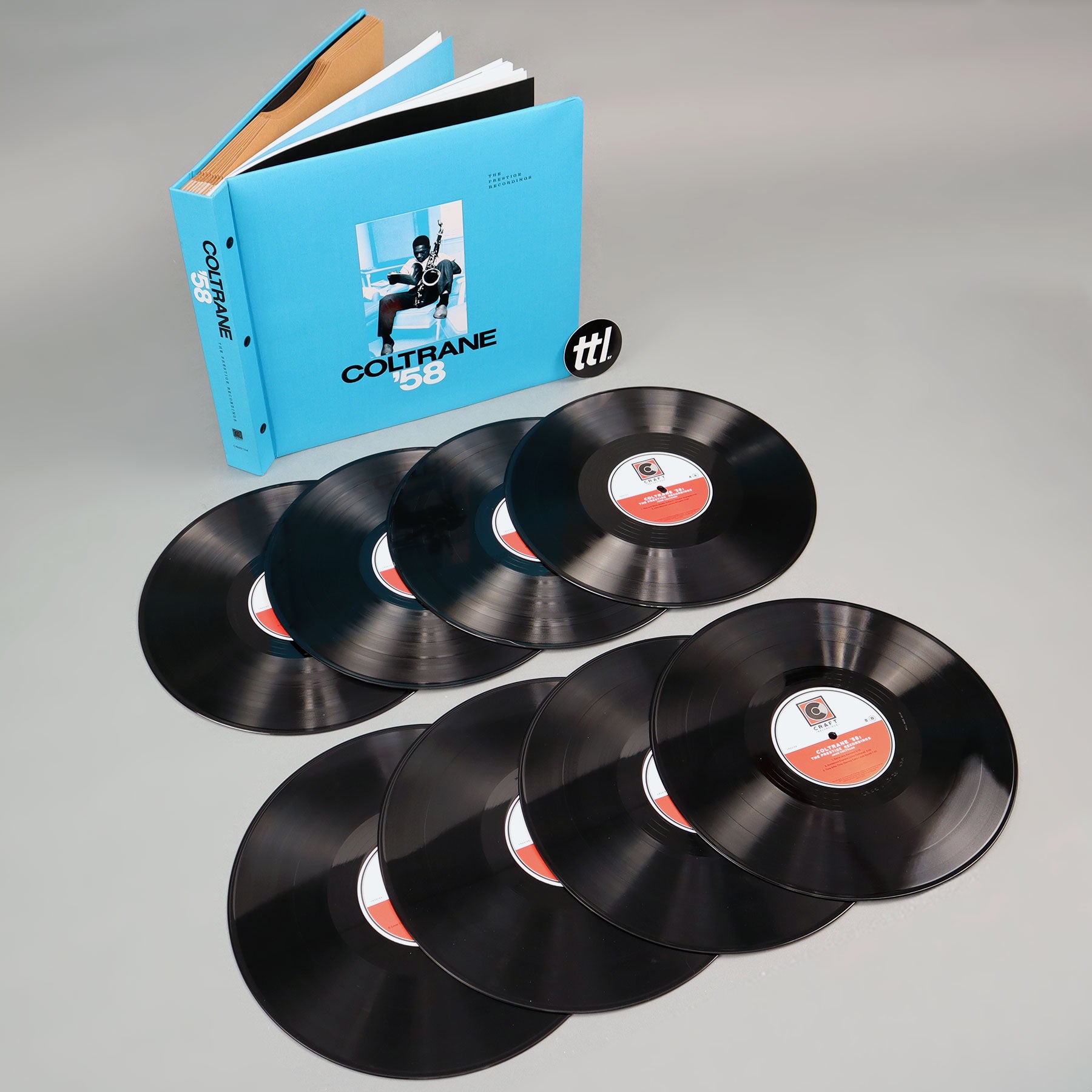 John Coltrane: Coltrane '58 - Prestige Recordings (180g) Vinyl 8LP Box ...