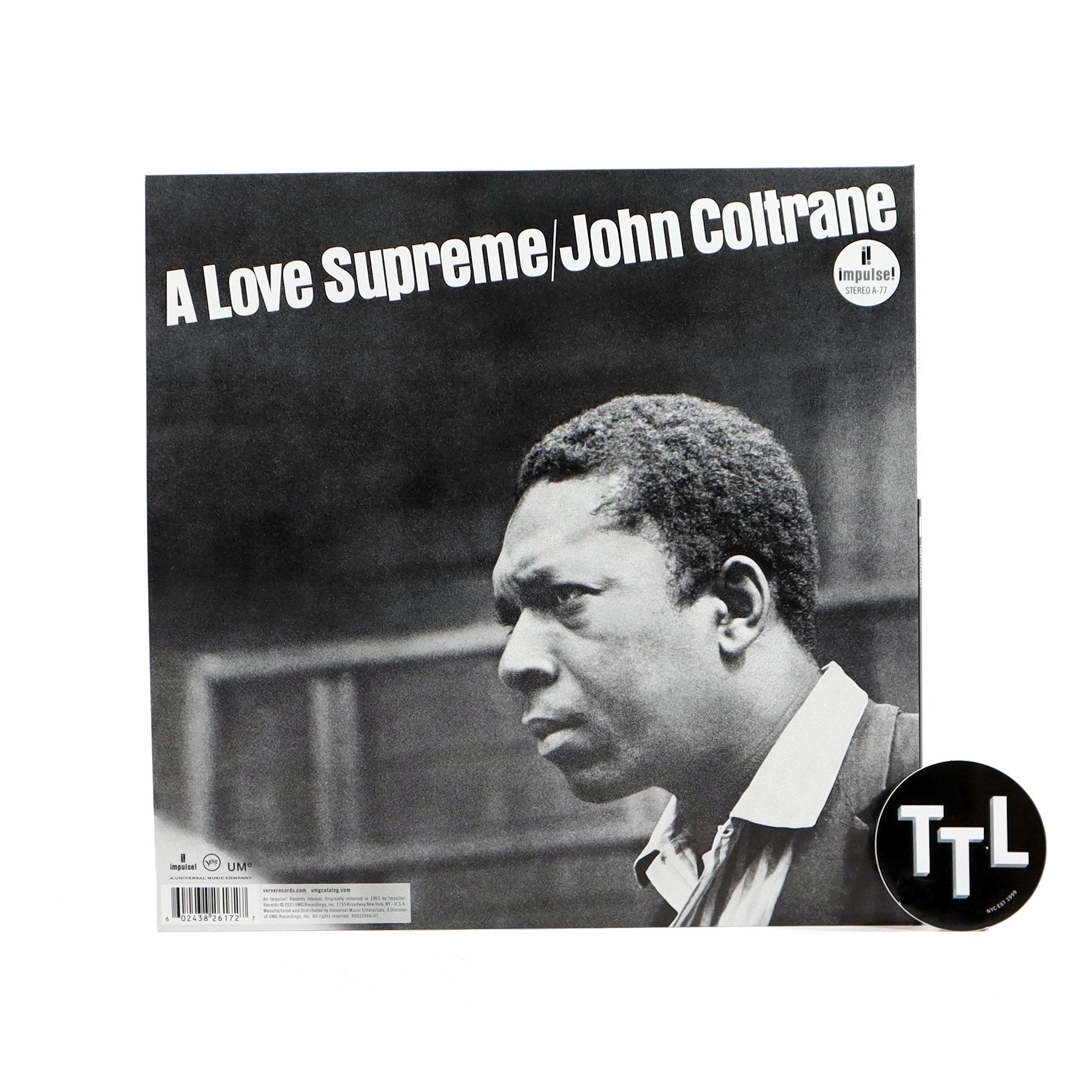 John Coltrane: A Love Supreme (Blue Colored Vinyl) Vinyl LP ...