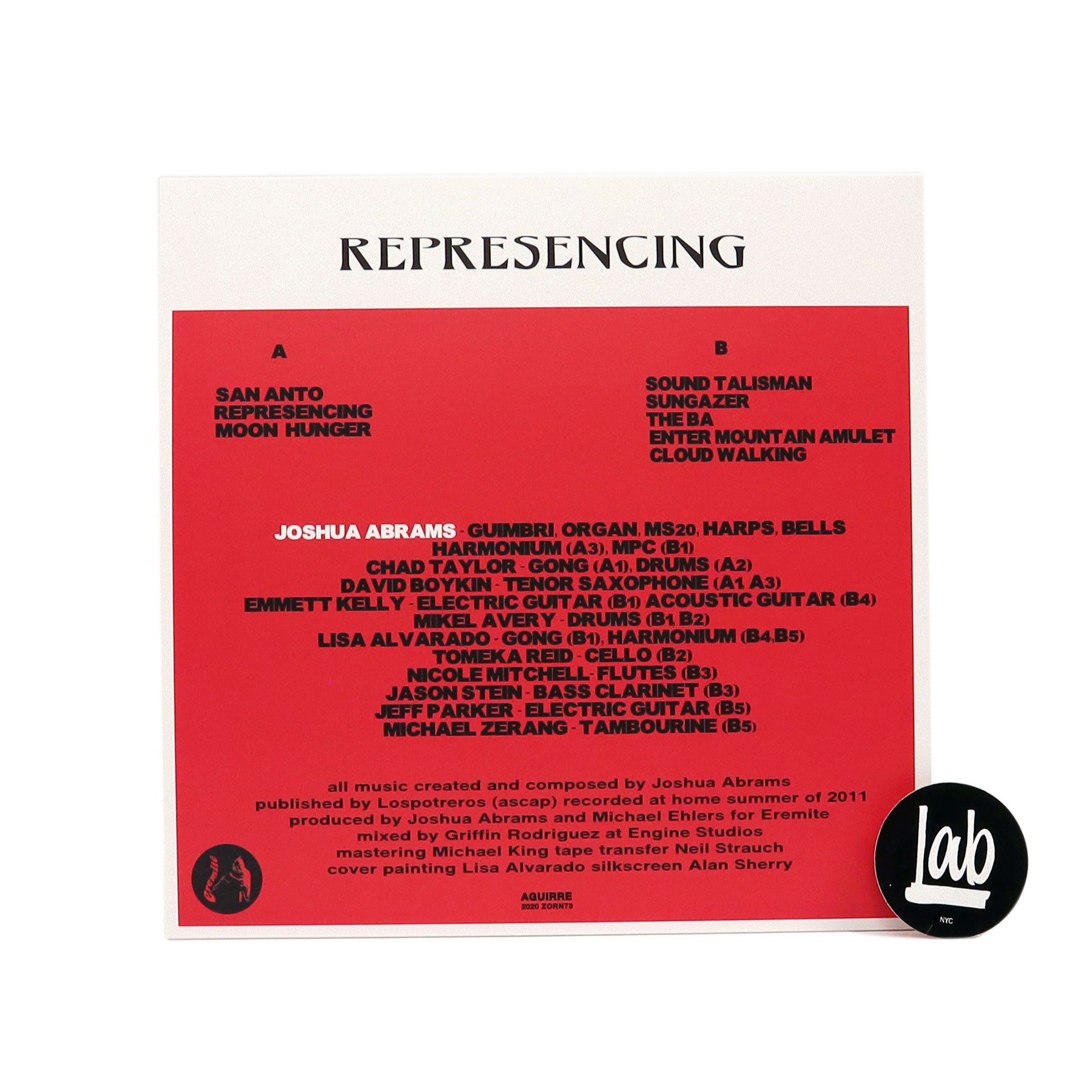 Joshua Abrams: Represencing (180g) Vinyl LP — TurntableLab.com