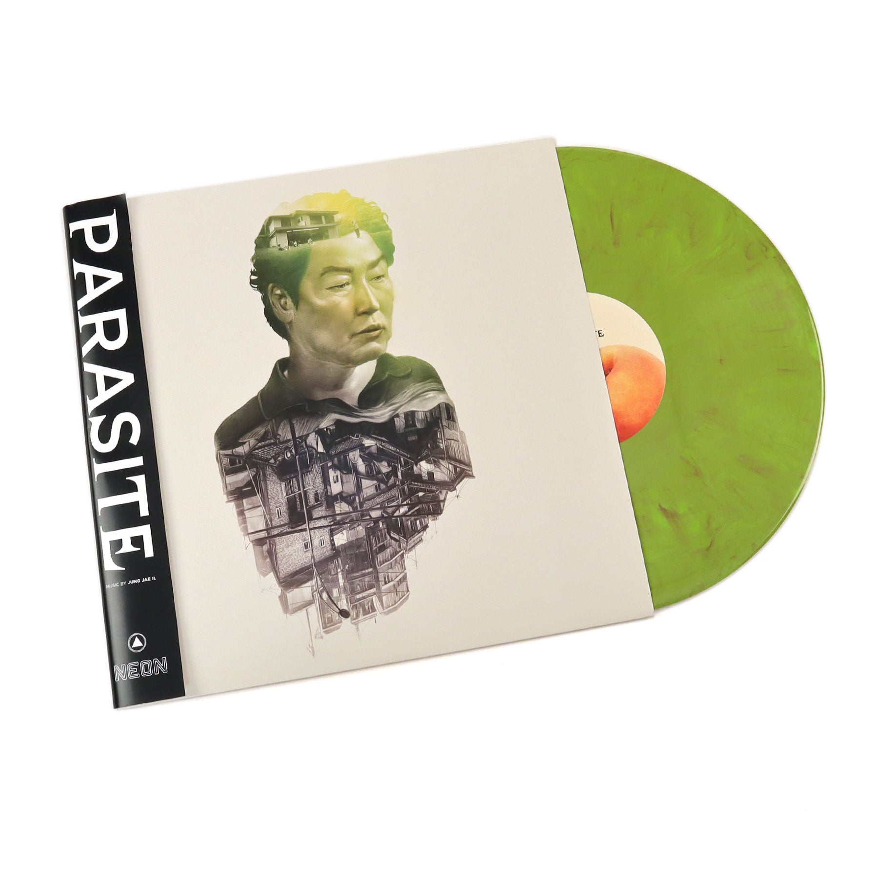 Jung Jae Il: Parasite Soundtrack (Green & Red Colored Vinyl) Vinyl 2LP ...