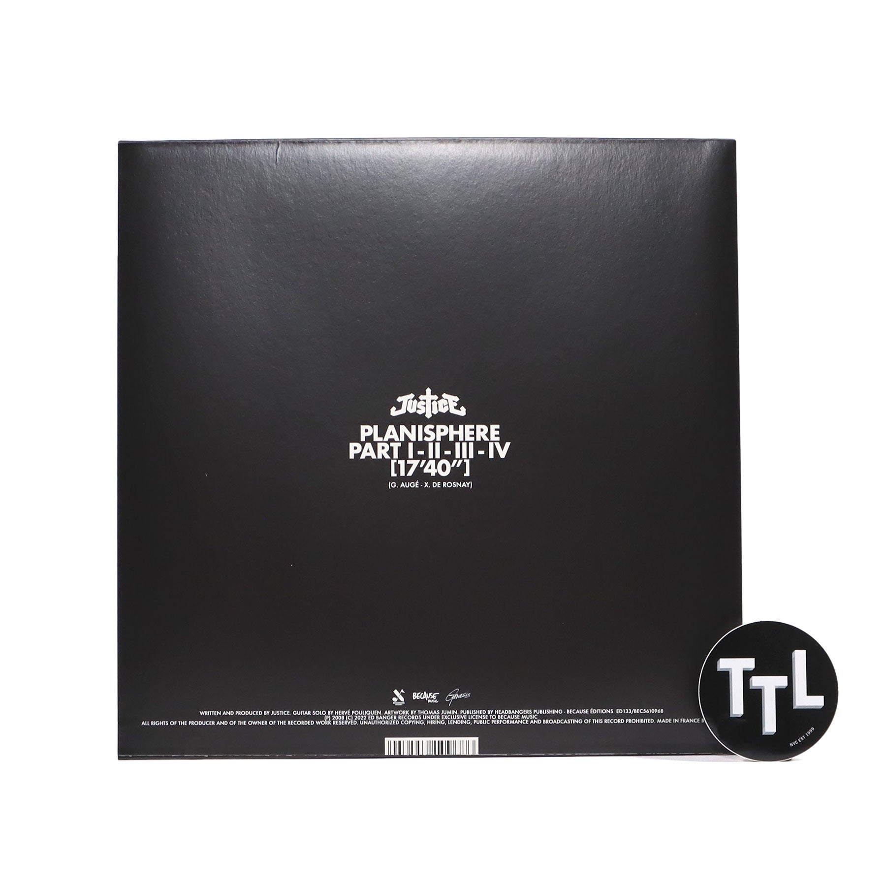 Justice: Planisphere Vinyl LP — TurntableLab.com