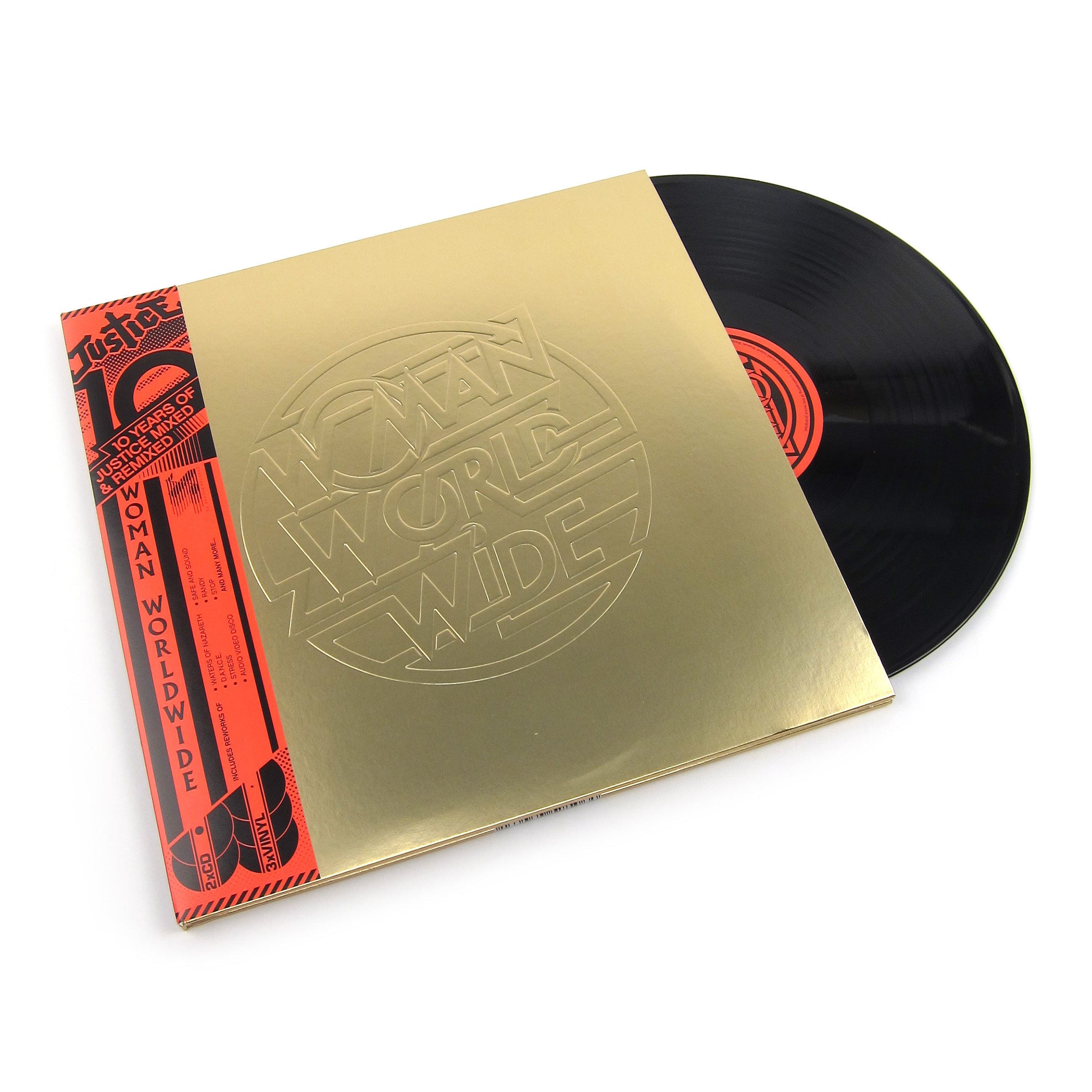 Justice: Woman Worldwide Vinyl 3LP+2CD — TurntableLab.com