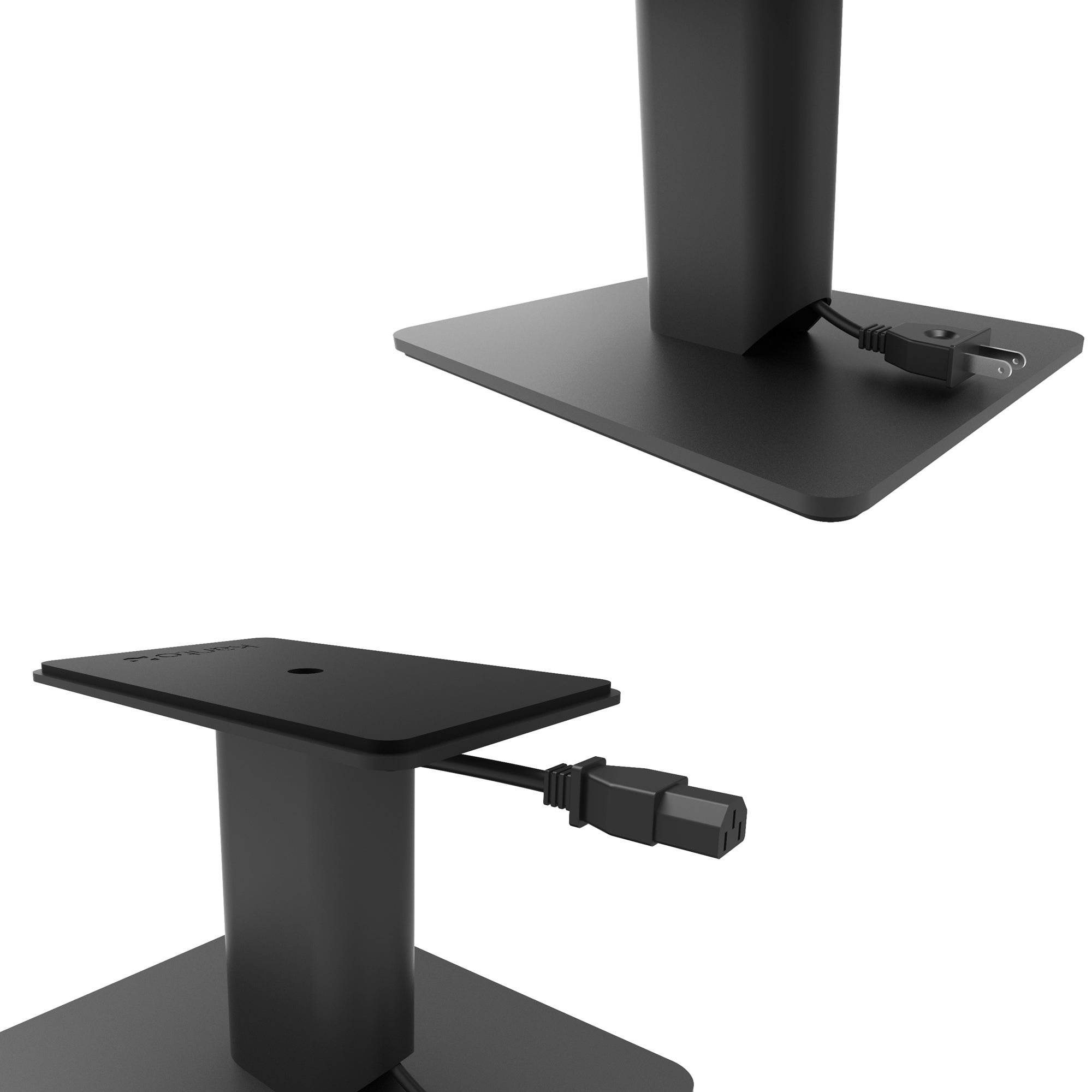 Kanto: SP6HD Desktop Speaker Stands for YU6 / TUK (6" Height / Black ...