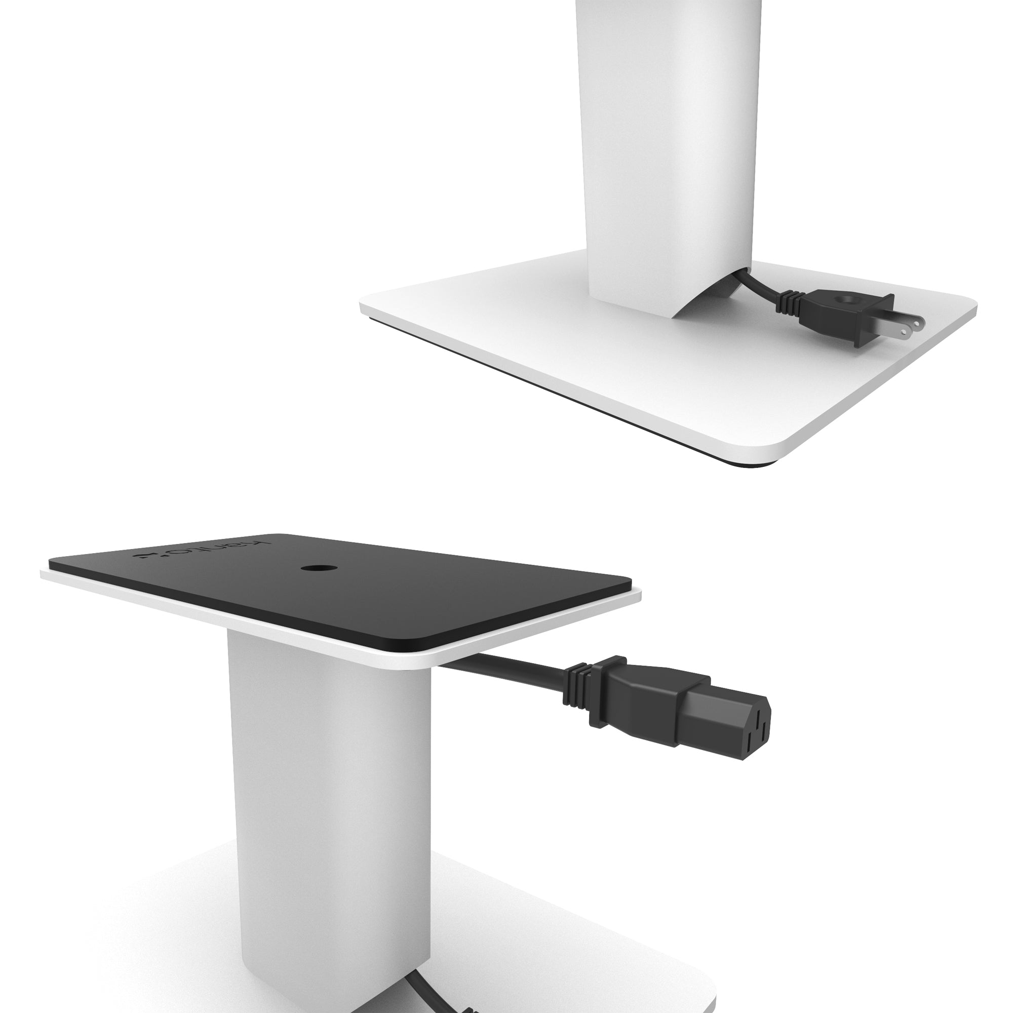 Kanto: SP6HD Desktop Speaker Stands for YU6 / TUK (6" Height / White ...