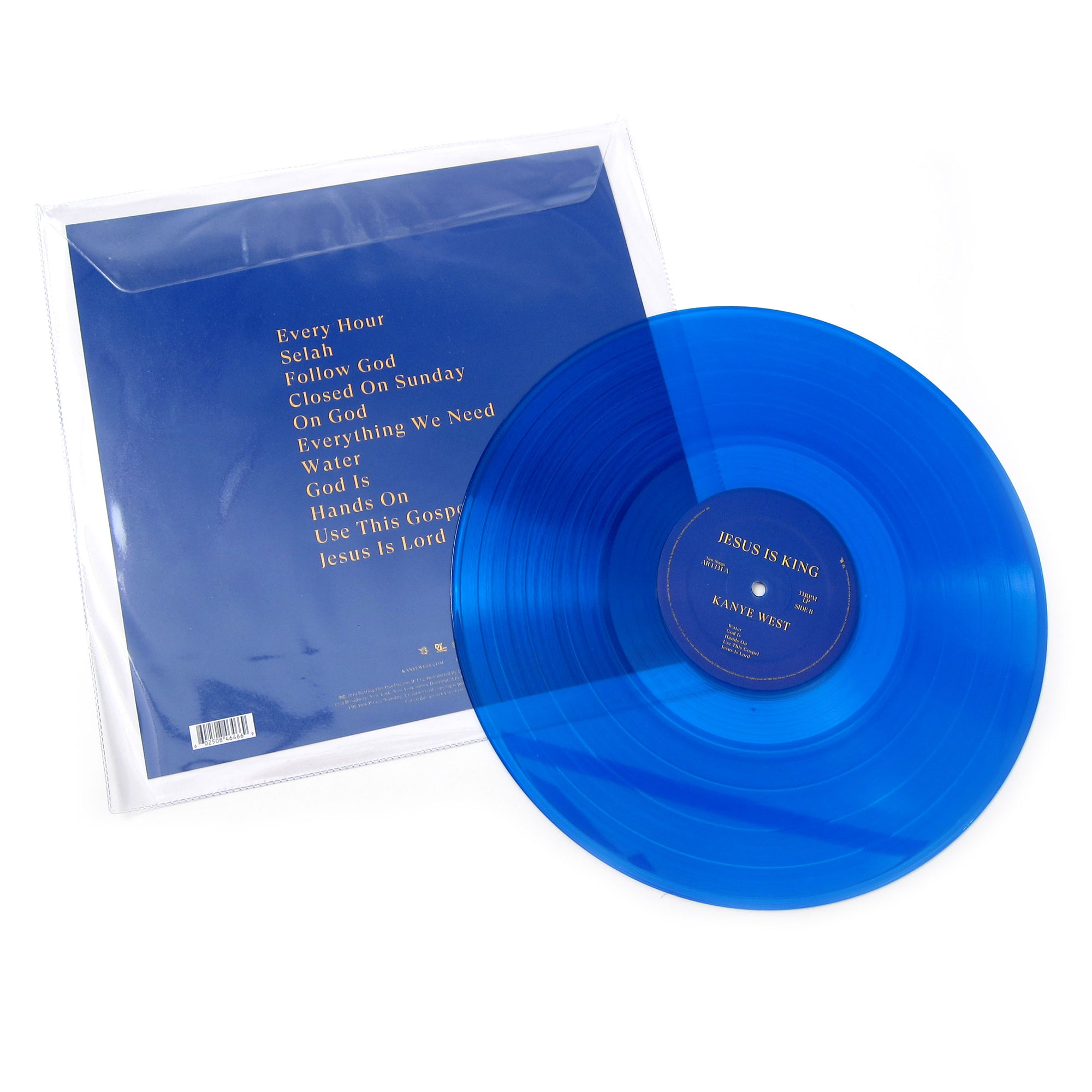 Kanye West: Jesus Is King (Blue Colored Vinyl) Vinyl LP — TurntableLab.com
