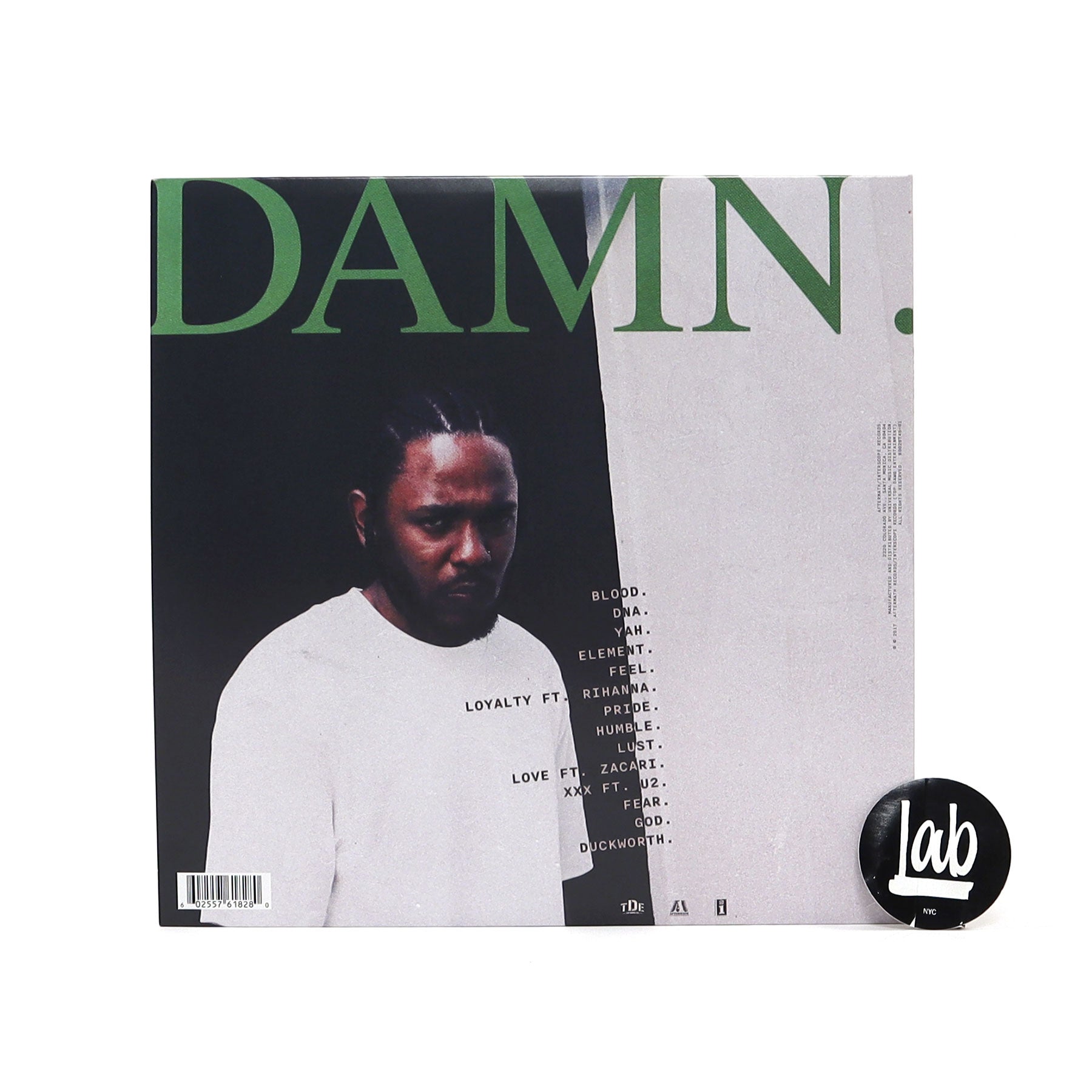 Kendrick Lamar: DAMN (180g) Vinyl 2LP — TurntableLab.com