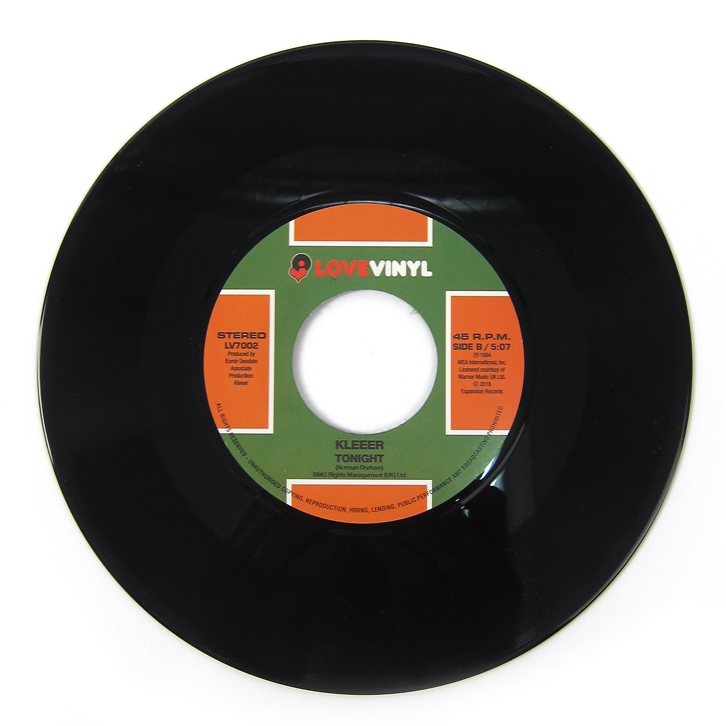 Kleeer: Intimate Connection / Tonight Vinyl 7" — TurntableLab.com