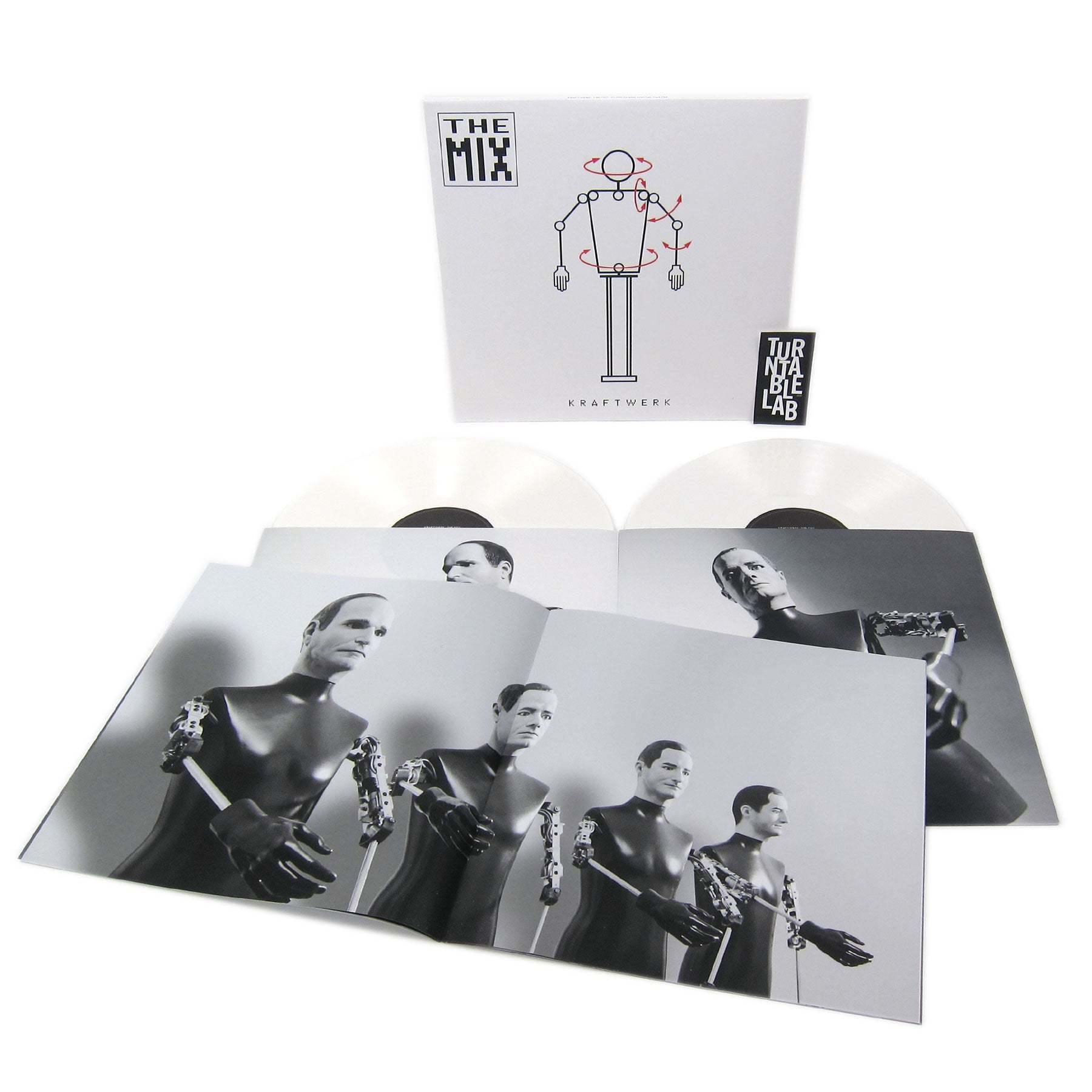 Kraftwerk: The Mix (Indie Exclusive White Colored Vinyl) Vinyl 2LP ...