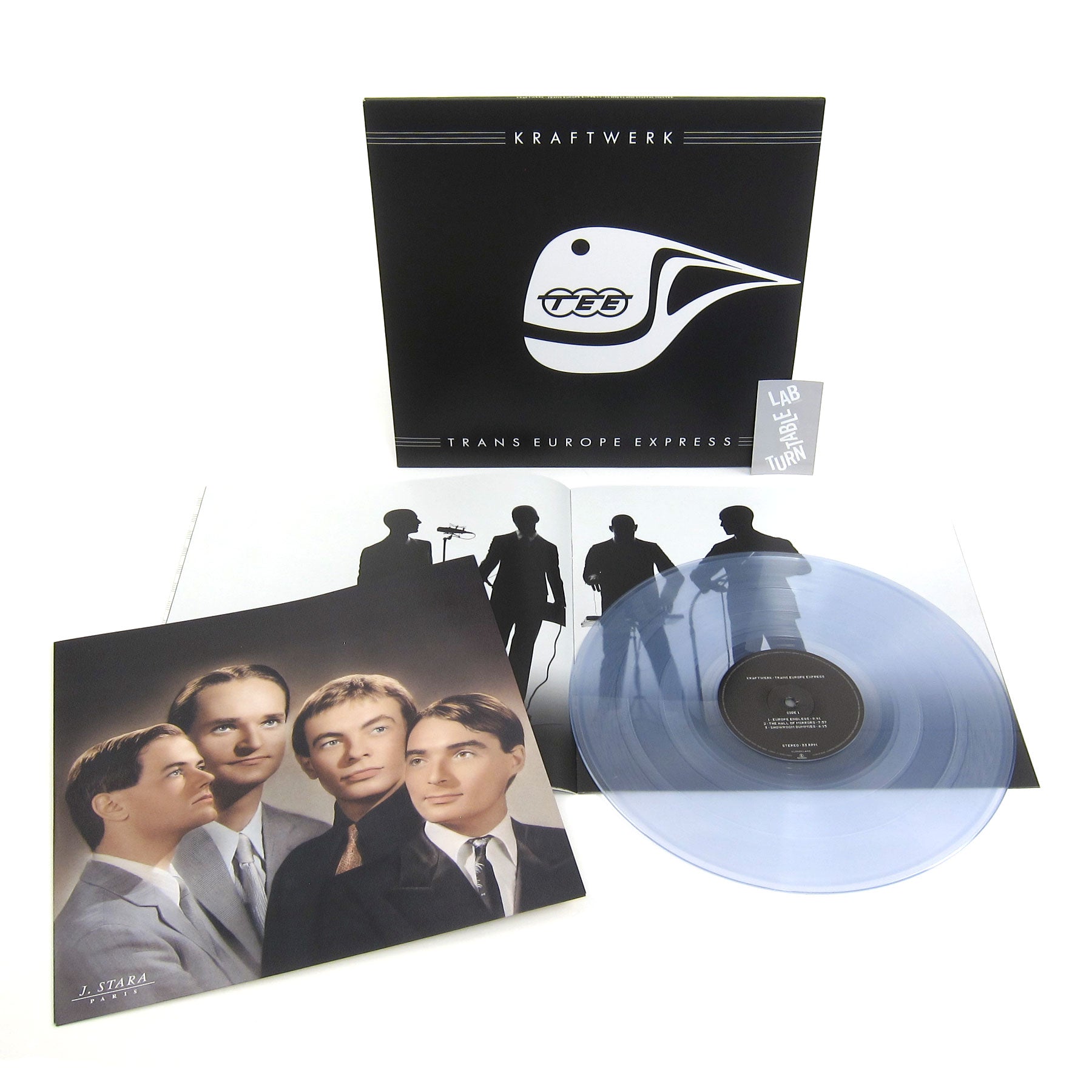 Kraftwerk: Trans-Europe Express (Indie Exclusive Clear Vinyl) Vinyl LP ...