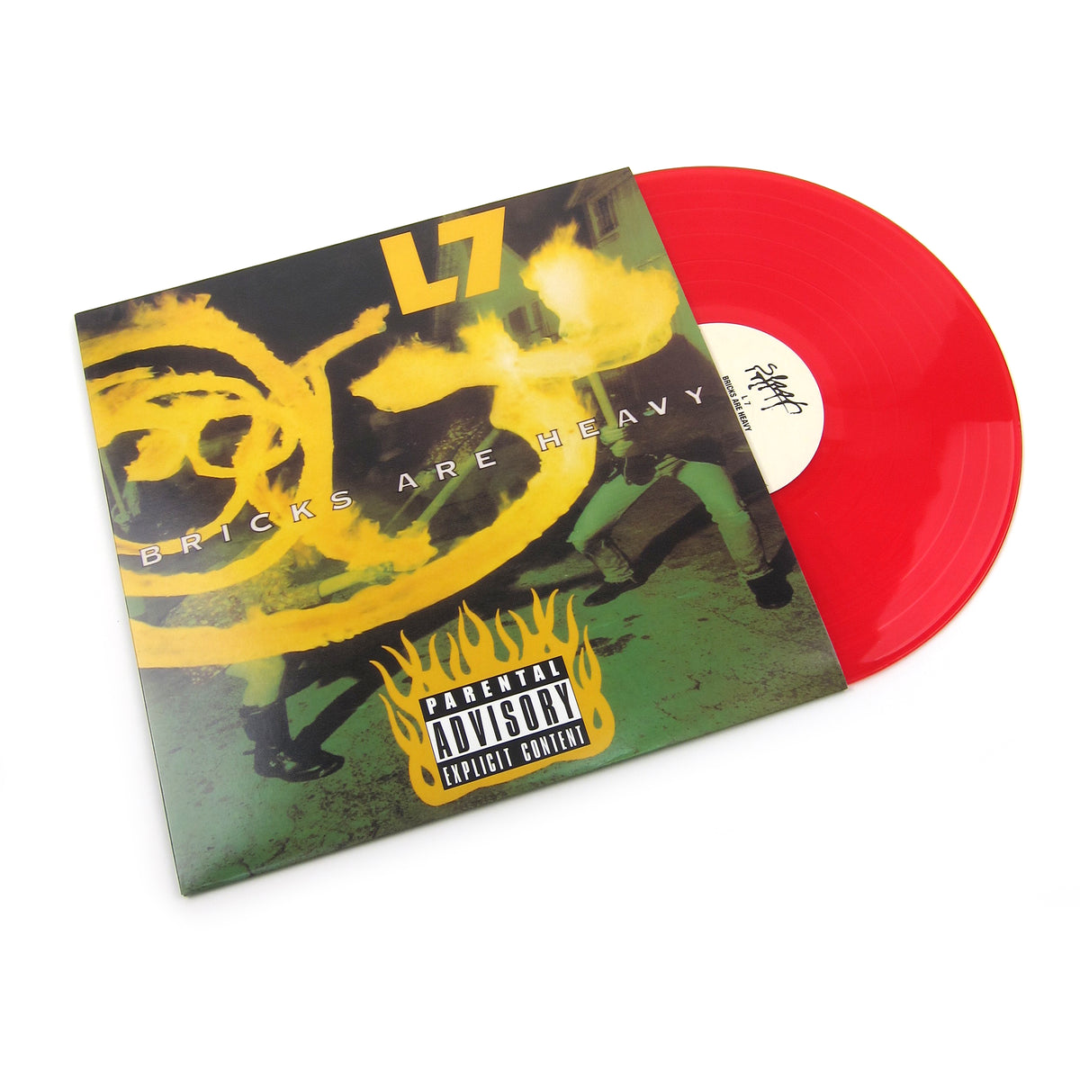 L7: Bricks Are Heavy (Red Colored Vinyl) Vinyl LP — TurntableLab.com
