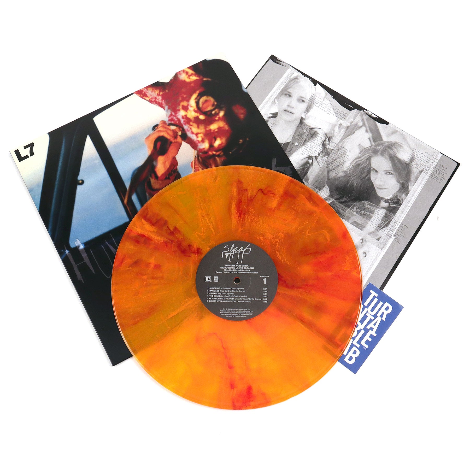 L7: Hungry For Stink (Colored Vinyl) Vinyl LP — TurntableLab.com