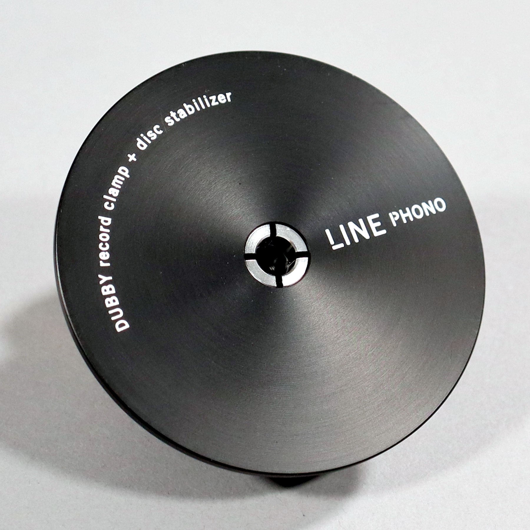 Line Phono: Dubby Record Clamp & Disc Stabilizer — TurntableLab.com