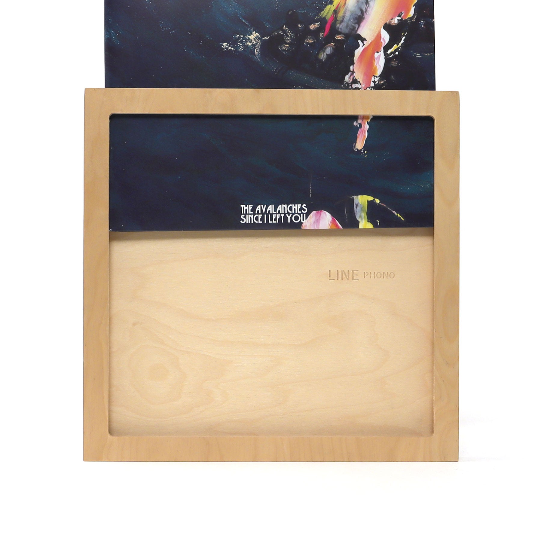Line Phono: Premium Vinyl Record Frame - Baltic Birch, Made In The USA ...