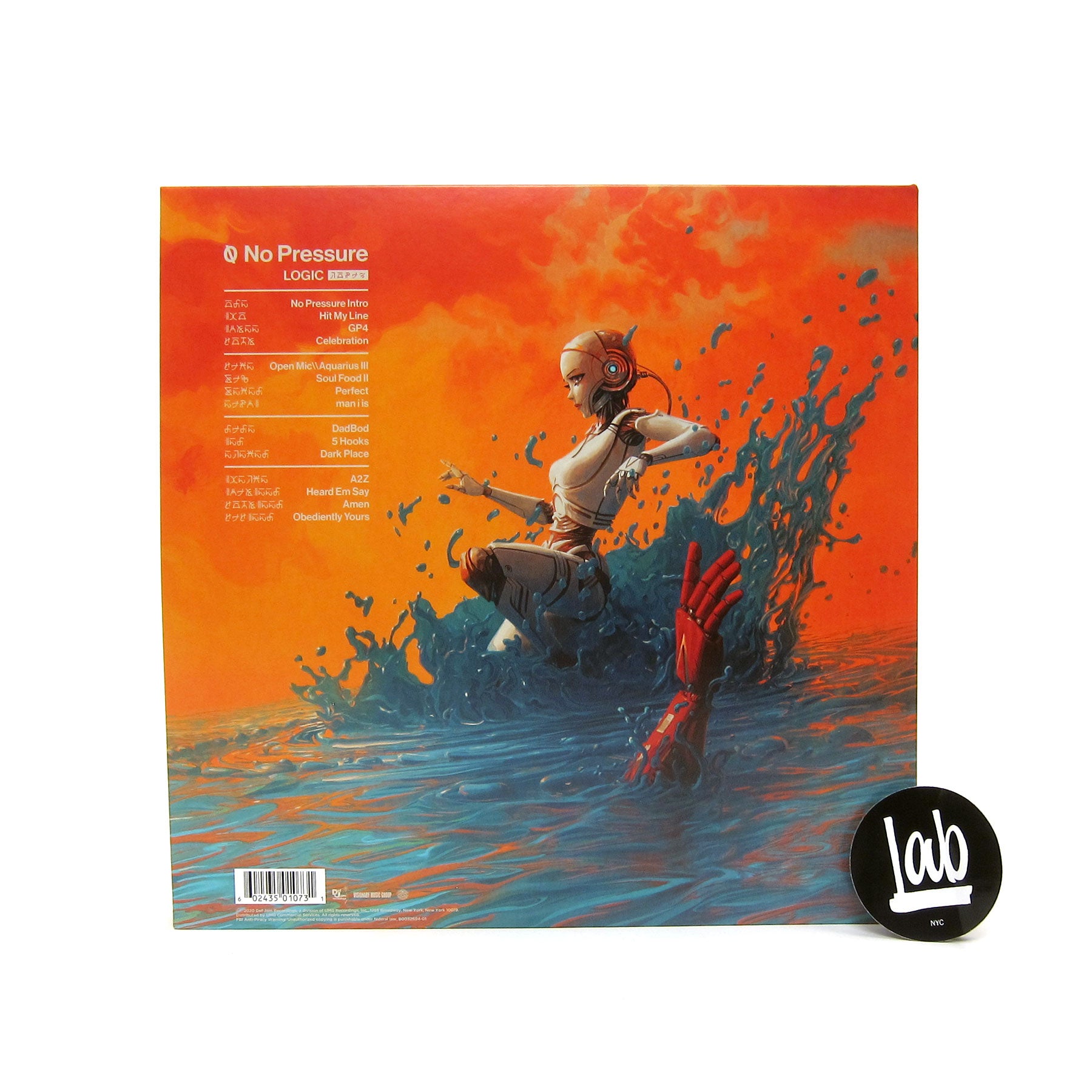 Logic: No Pressure Vinyl 2LP — TurntableLab.com