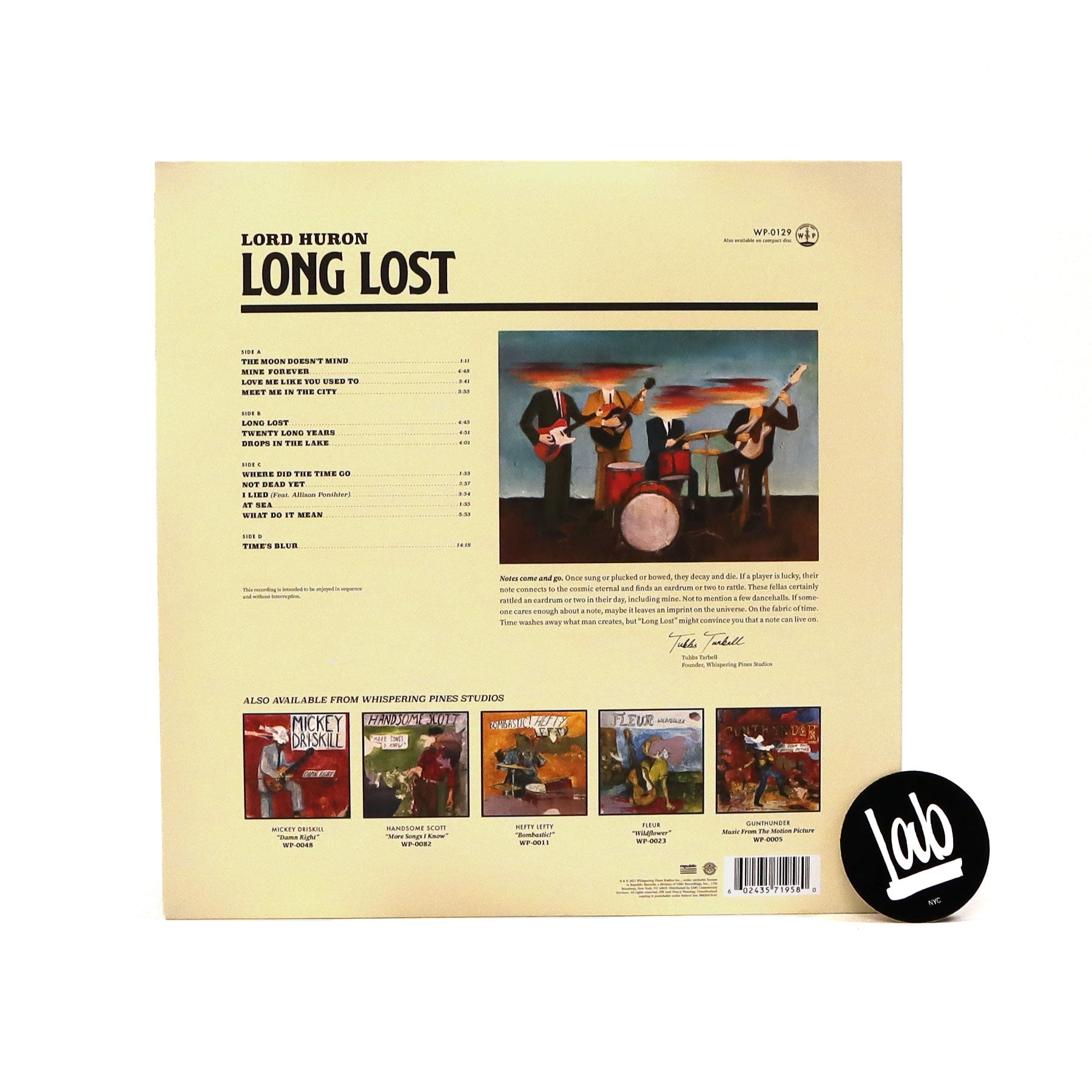 Lord Huron: Long Lost (Indie Exclusive Colored Vinyl) Vinyl 2LP ...