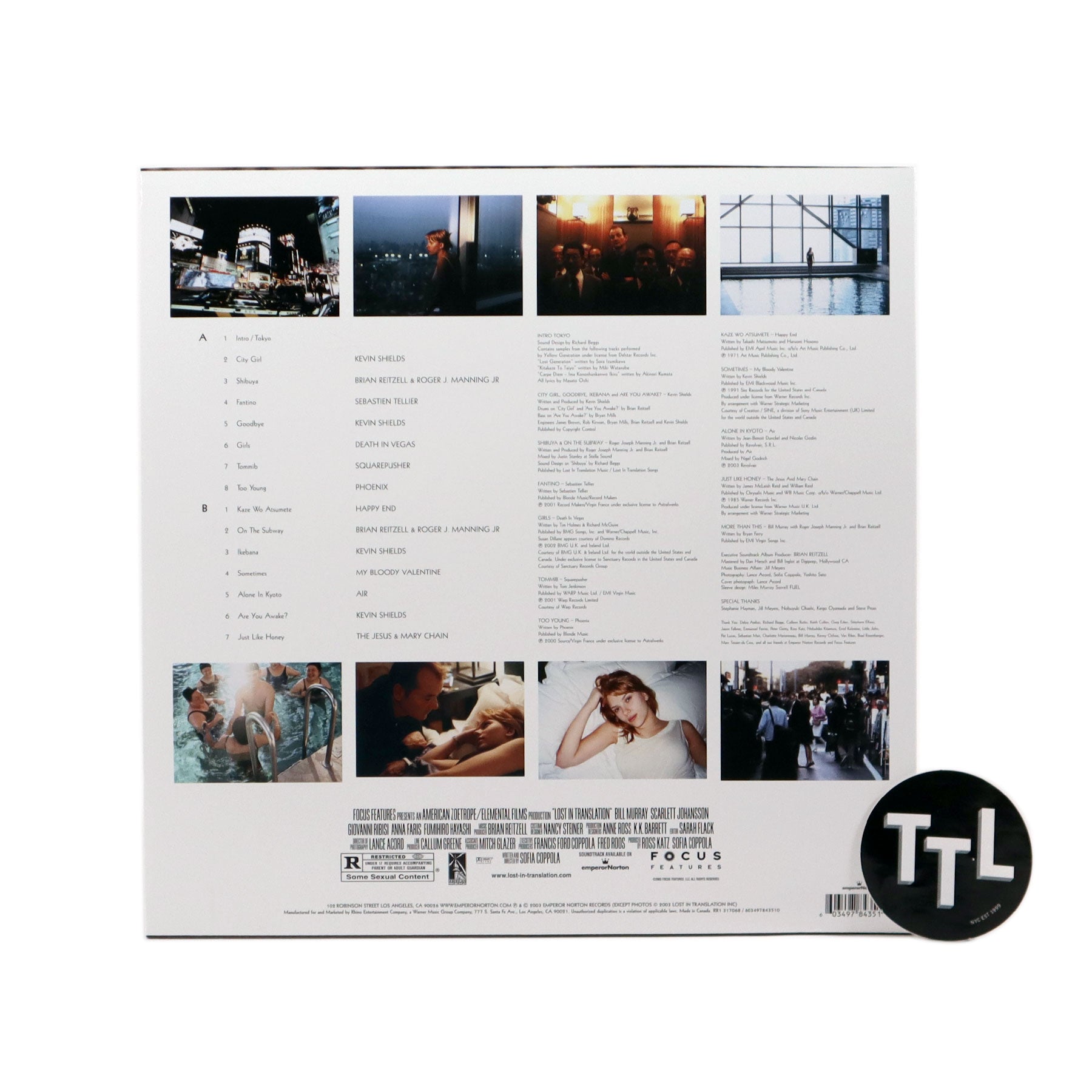 Lost In Translation: Original Soundtrack Vinyl LP — TurntableLab.com