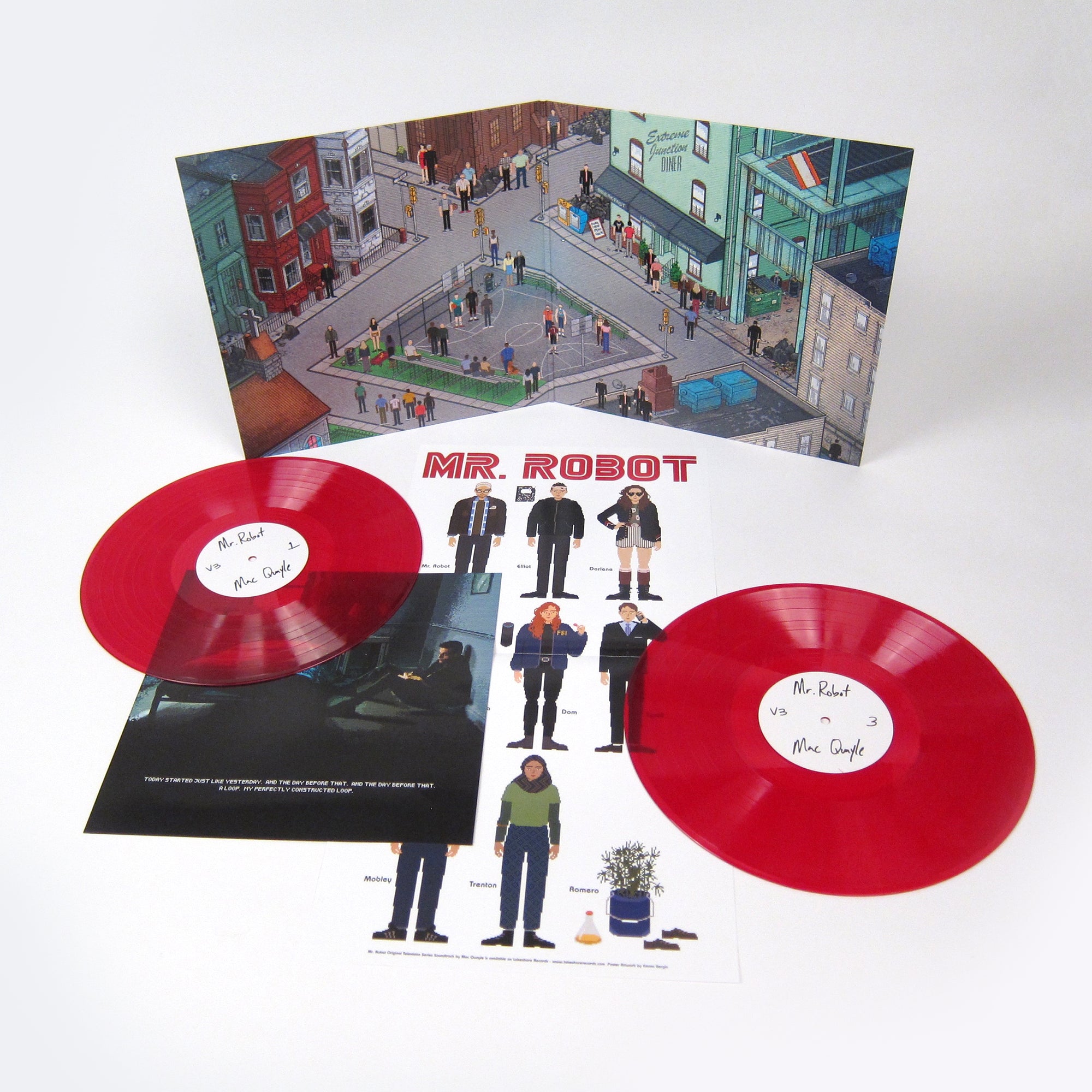 Mac Quayle: Mr Robot Vol.3 Soundtrack (Colored Vinyl) Vinyl 2LP ...