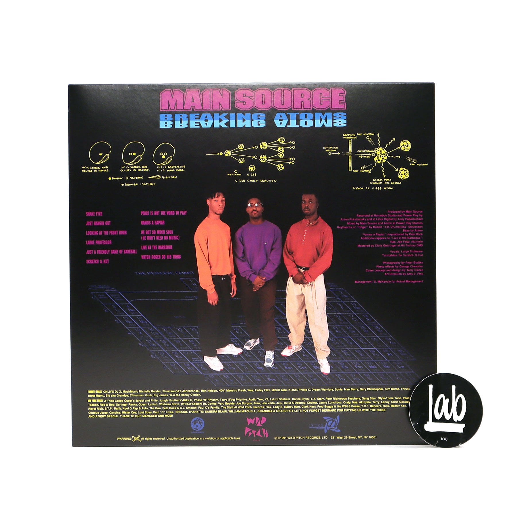 Main Source: Breaking Atoms Vinyl LP — TurntableLab.com