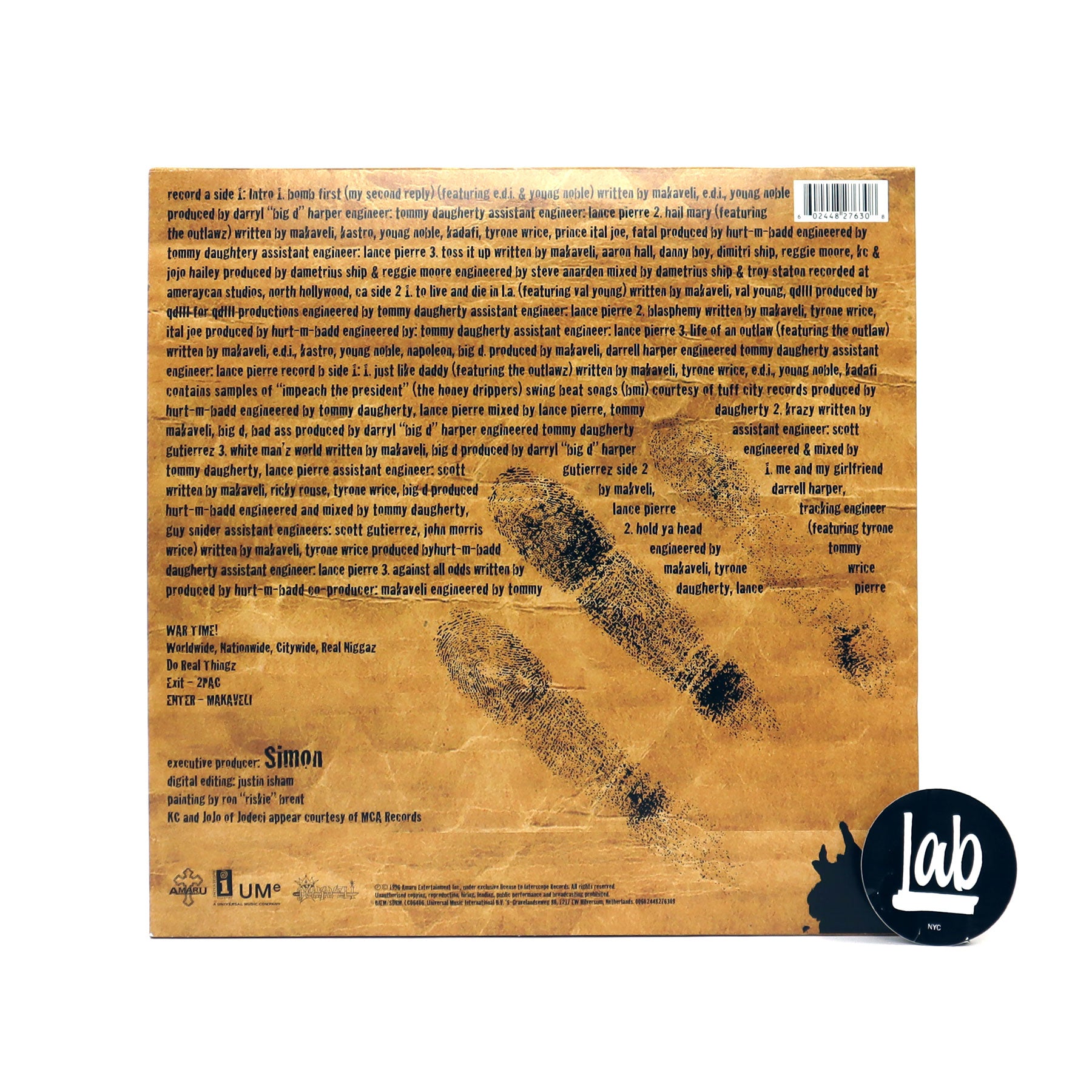 Makaveli: The Don Killuminati - The 7 Day Theory (2Pac) (180g) Vinyl 2 — TurntableLab.com