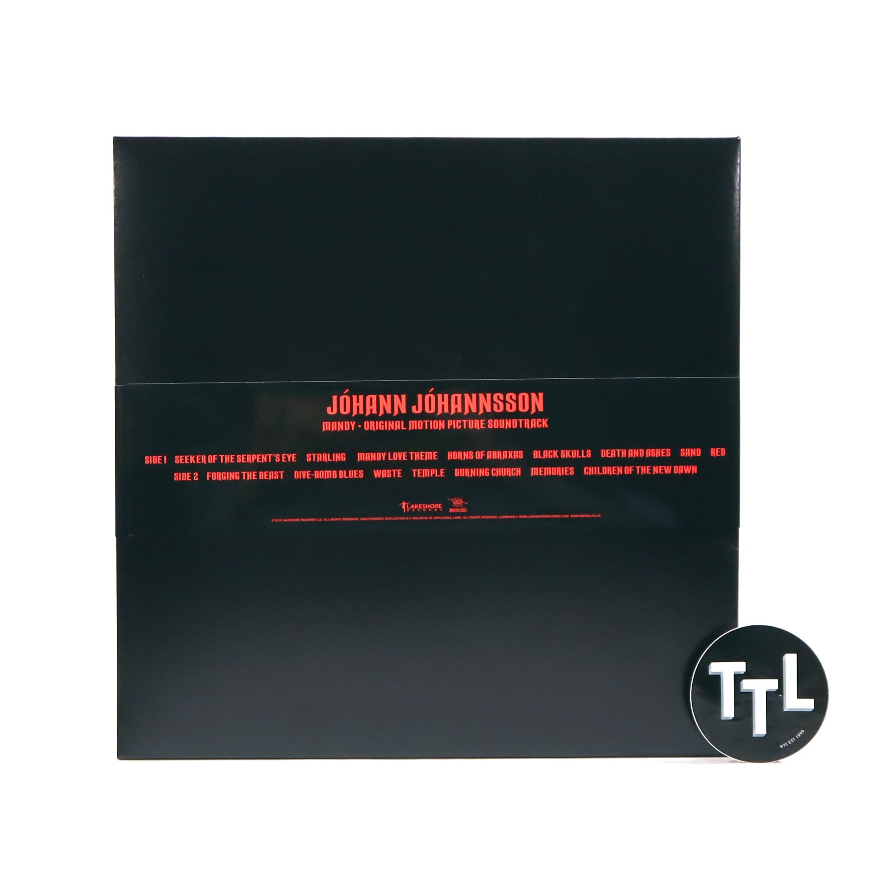 Johann Johannsson: Mandy Soundtrack (Magenta Colored Vinyl) Vinyl LP ...