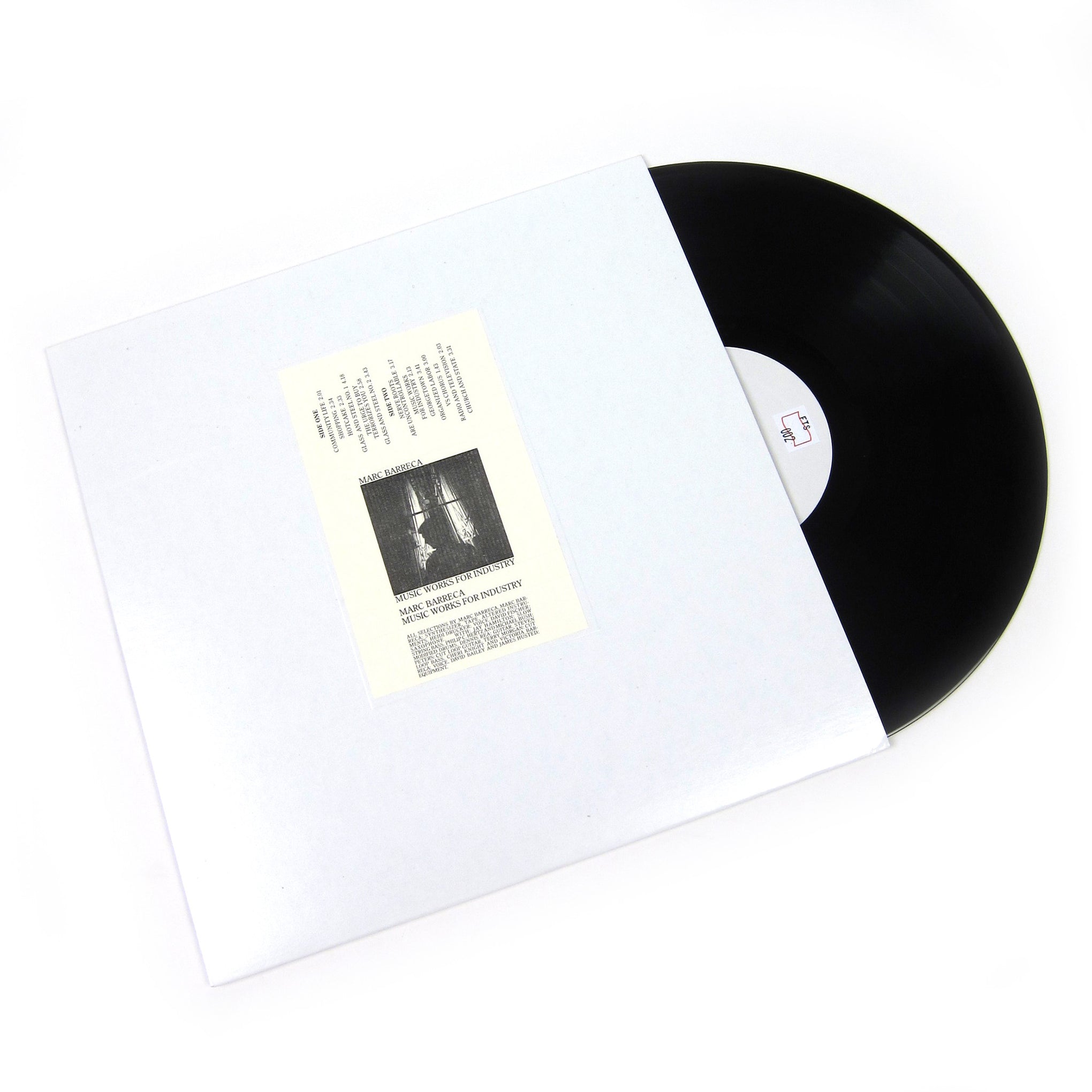 Marc Barreca: Music Works For Industry Vinyl LP — TurntableLab.com