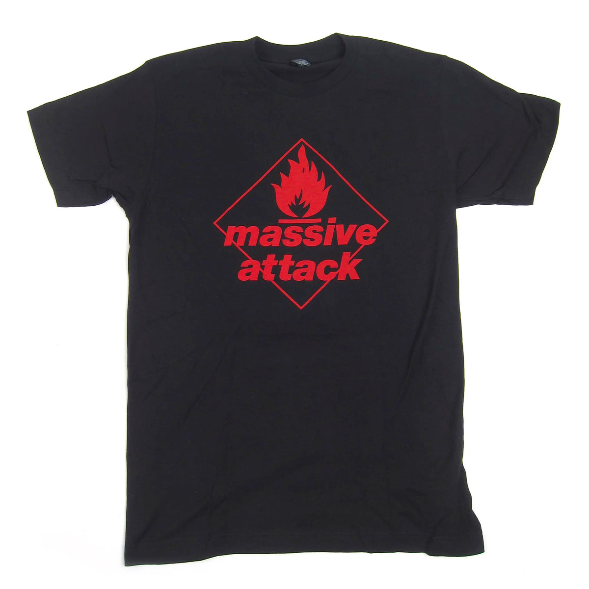 Massive Attack: Blue Lines Shirt - Black — TurntableLab.com