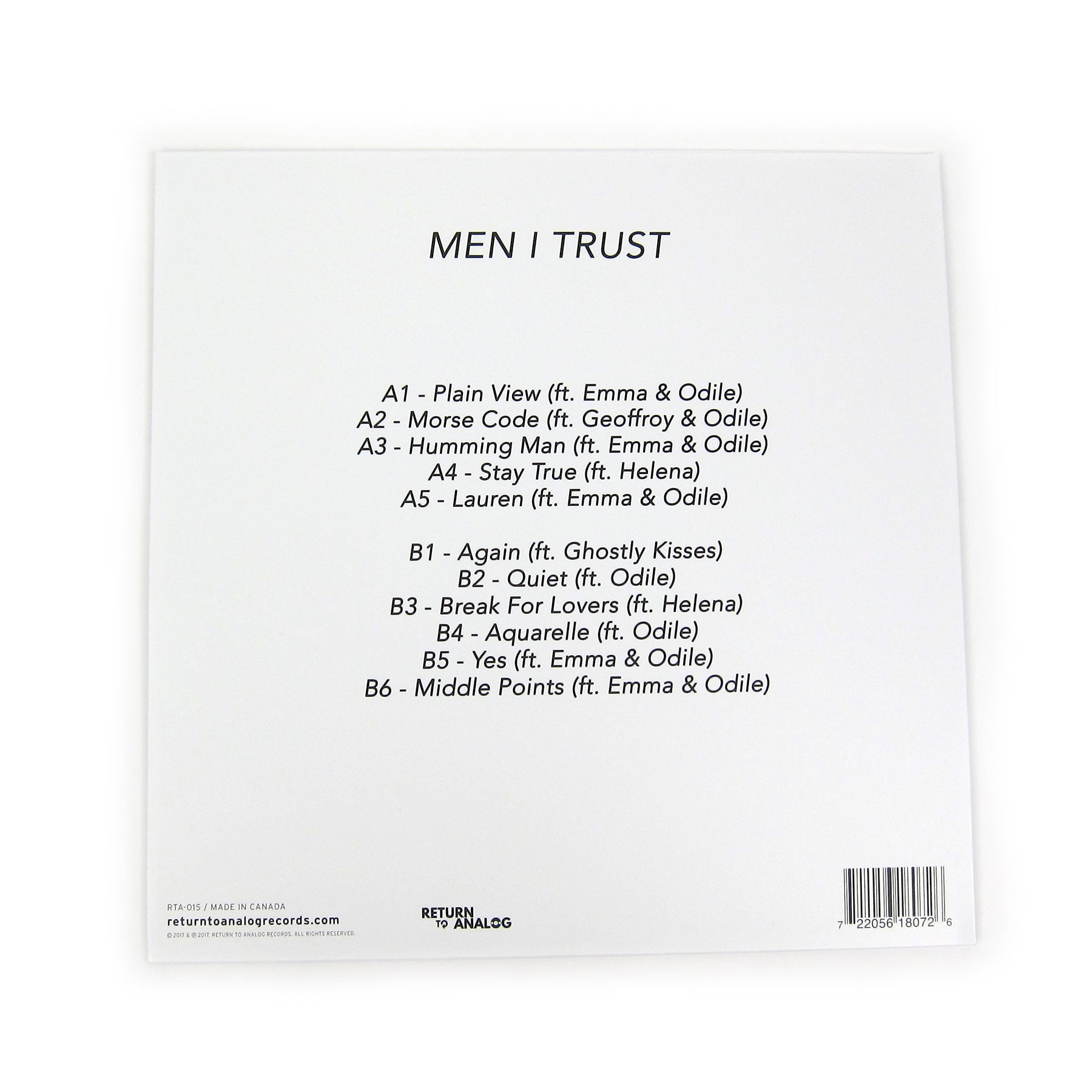 Men I Trust: Men I Trust (Random Colored Vinyl) Vinyl LP — TurntableLab.com