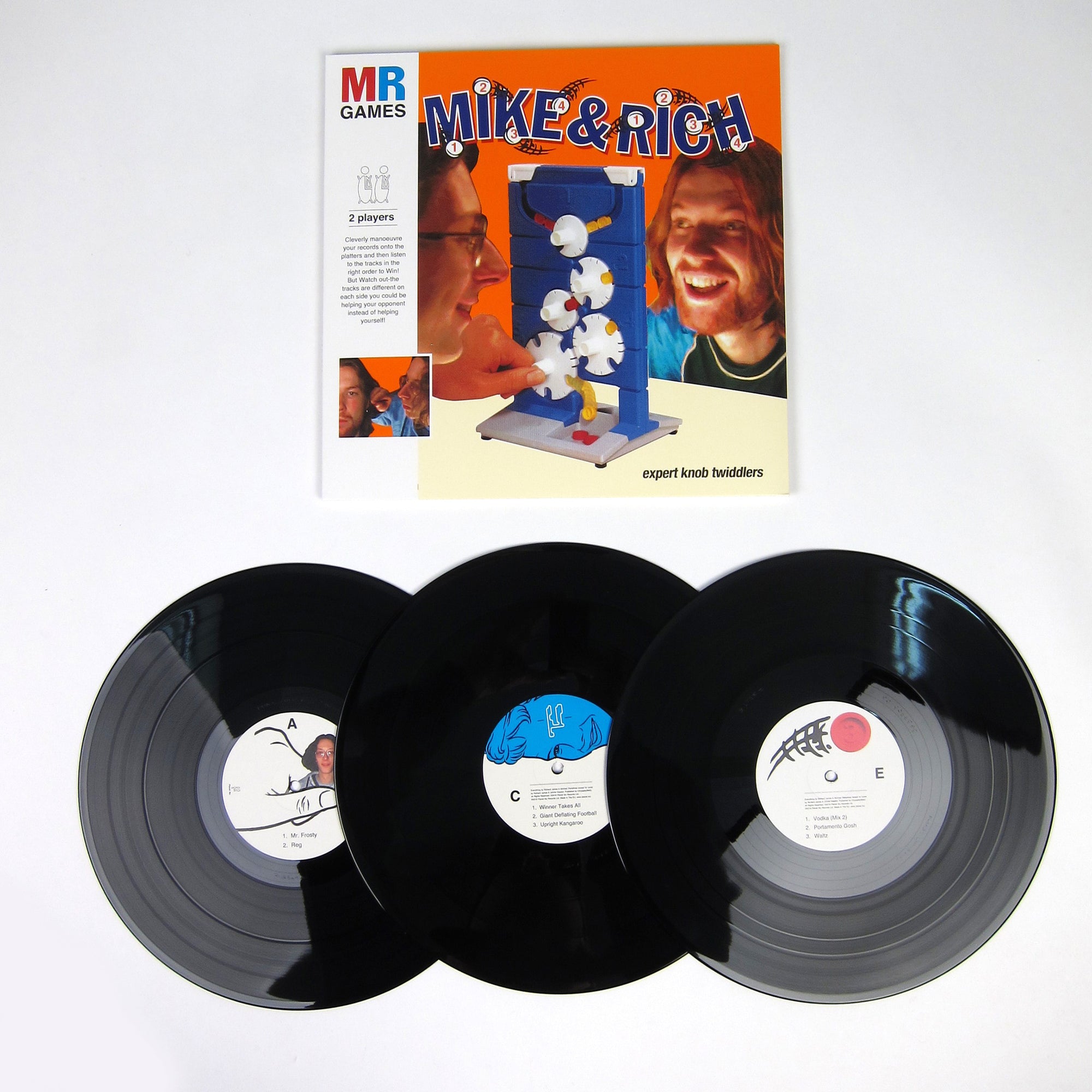 Mike & Rich: Expert Knob Twiddlers (Aphex Twin, Muziq) Vinyl 3LP ...