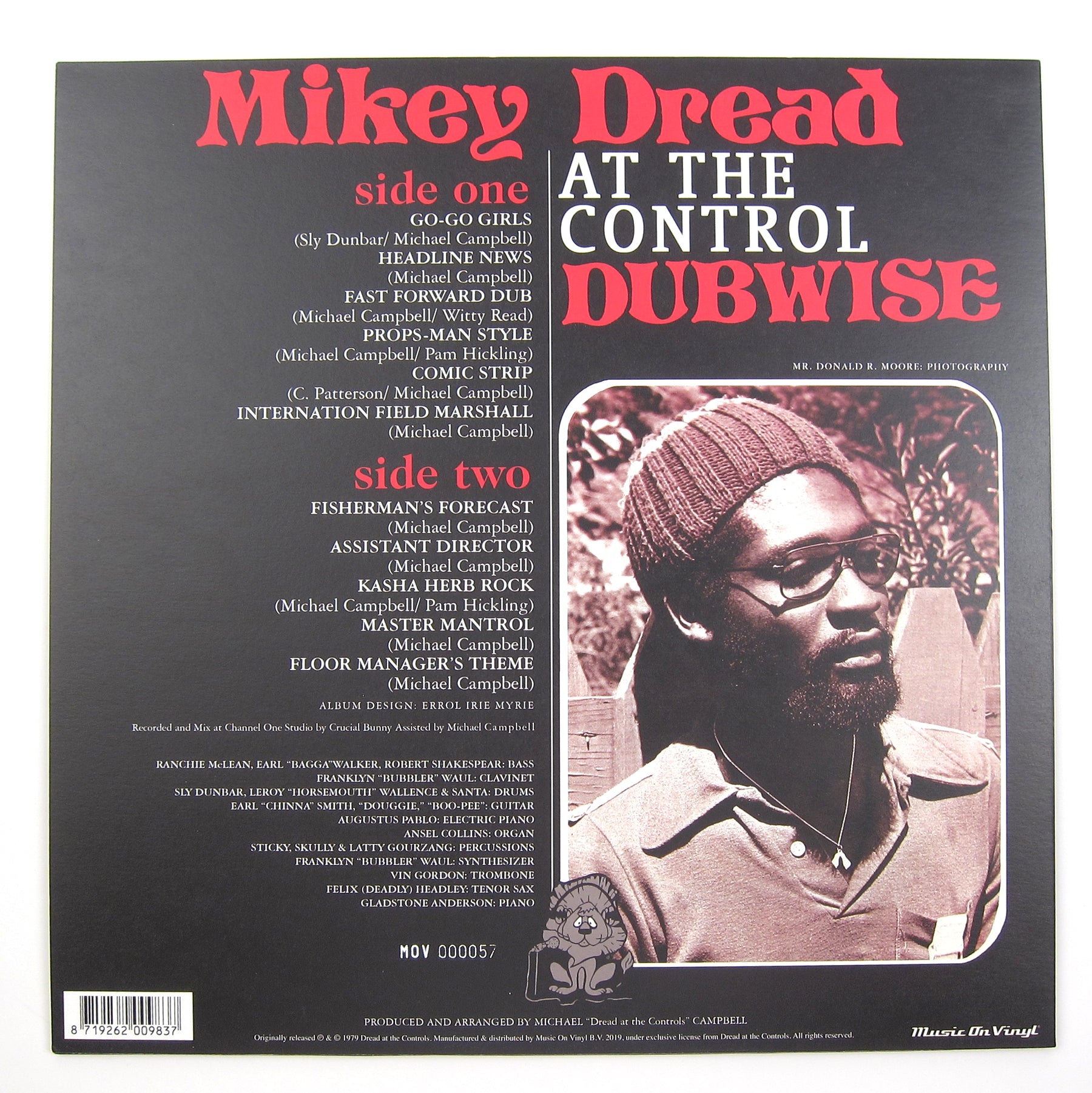 Mikey Dread: Dread At The Control Dubwise (Music On Vinyl 180g, Colore ...