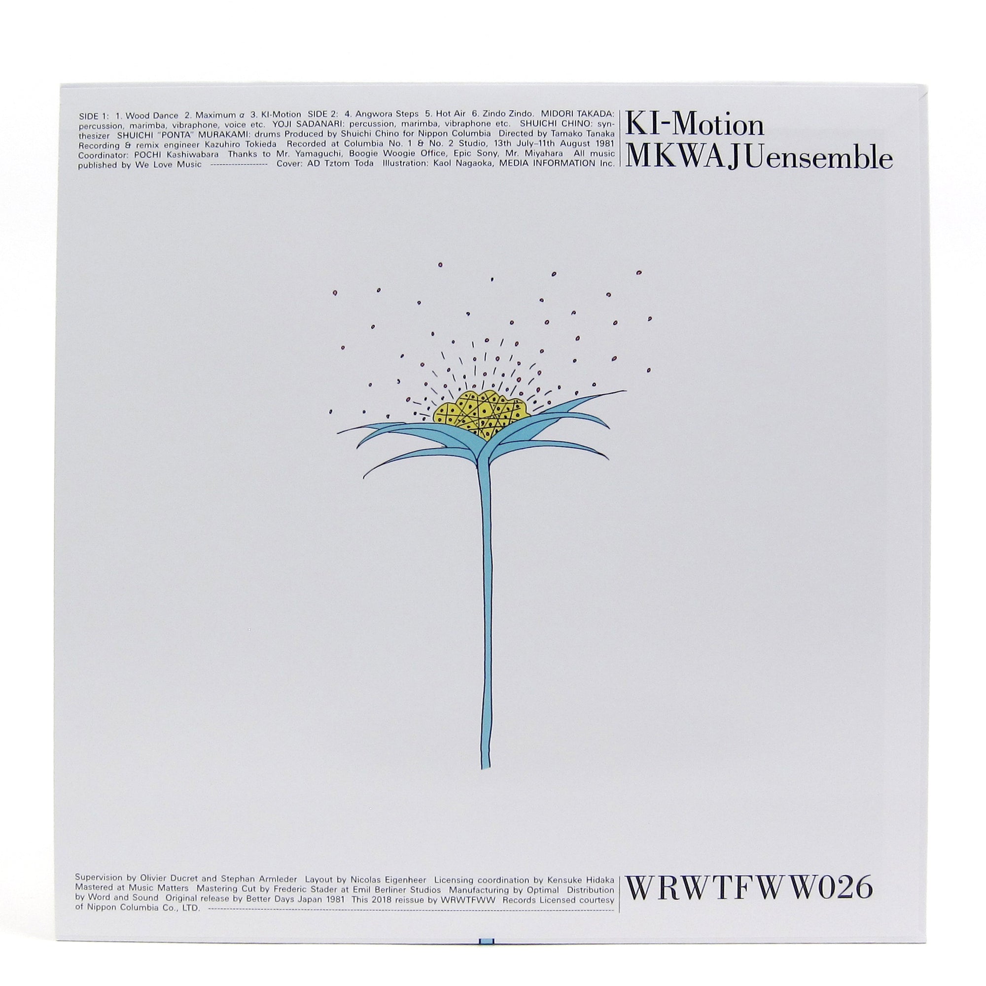 Mkwaju Ensemble: Ki-Motion Vinyl LP — TurntableLab.com