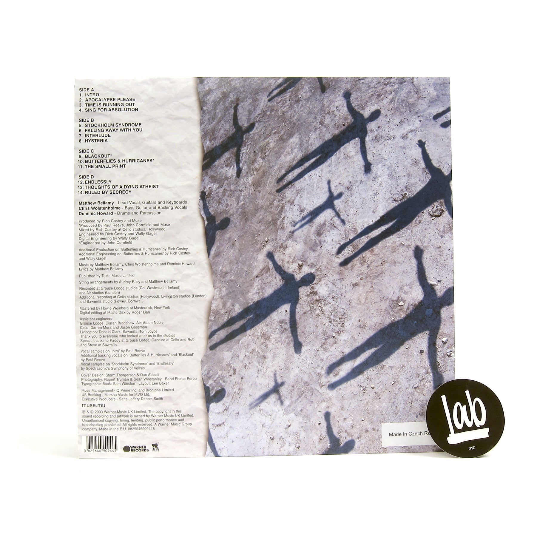 Muse: Absolution Vinyl 2LP — TurntableLab.com