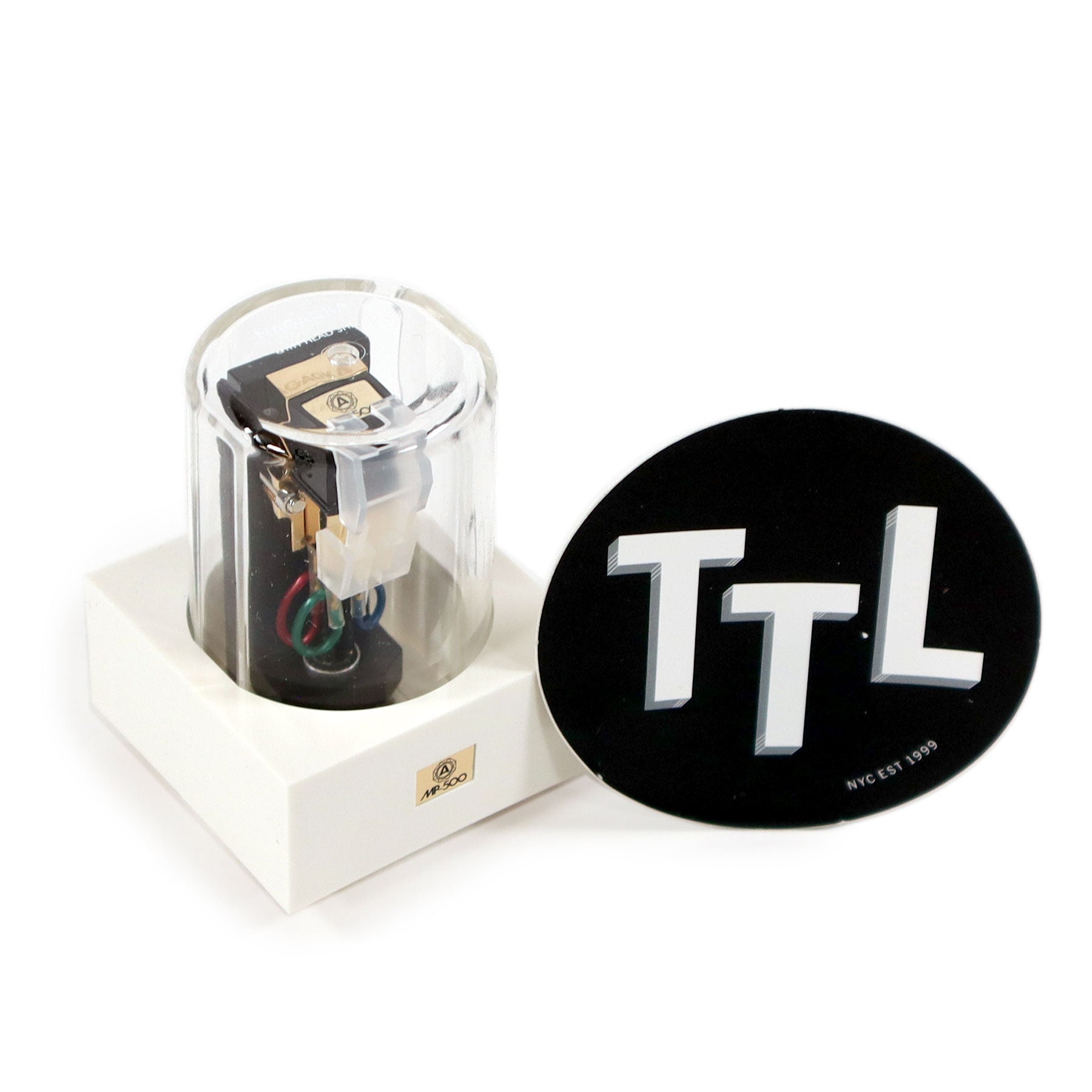 Nagaoka: MP-500H Cartridge Mounted on Headshell — TurntableLab.com