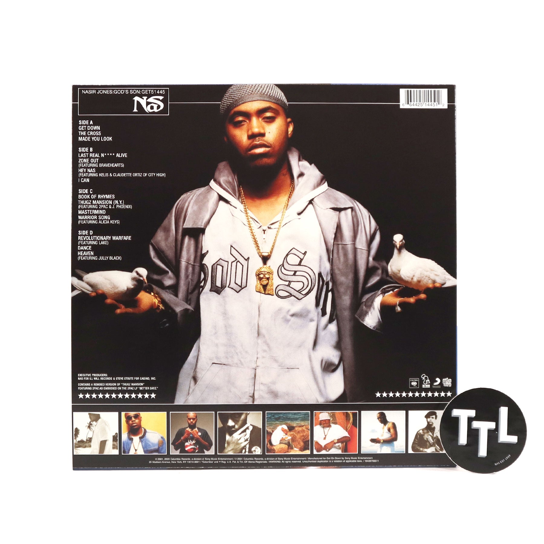 Nas: God's Son (Colored Vinyl) Vinyl 2LP — TurntableLab.com