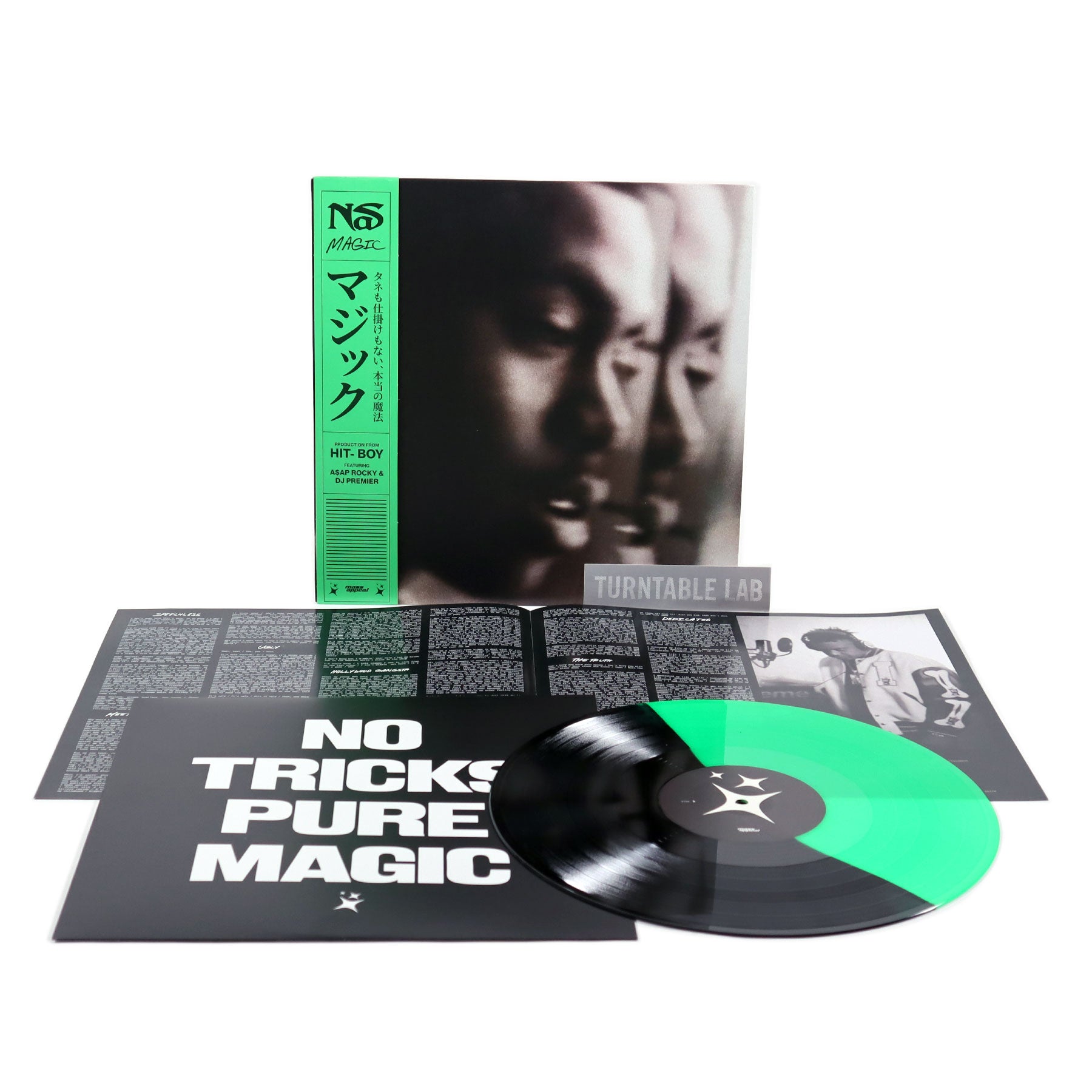 Nas: Magic (Green Colored Vinyl) Vinyl LP — TurntableLab.com