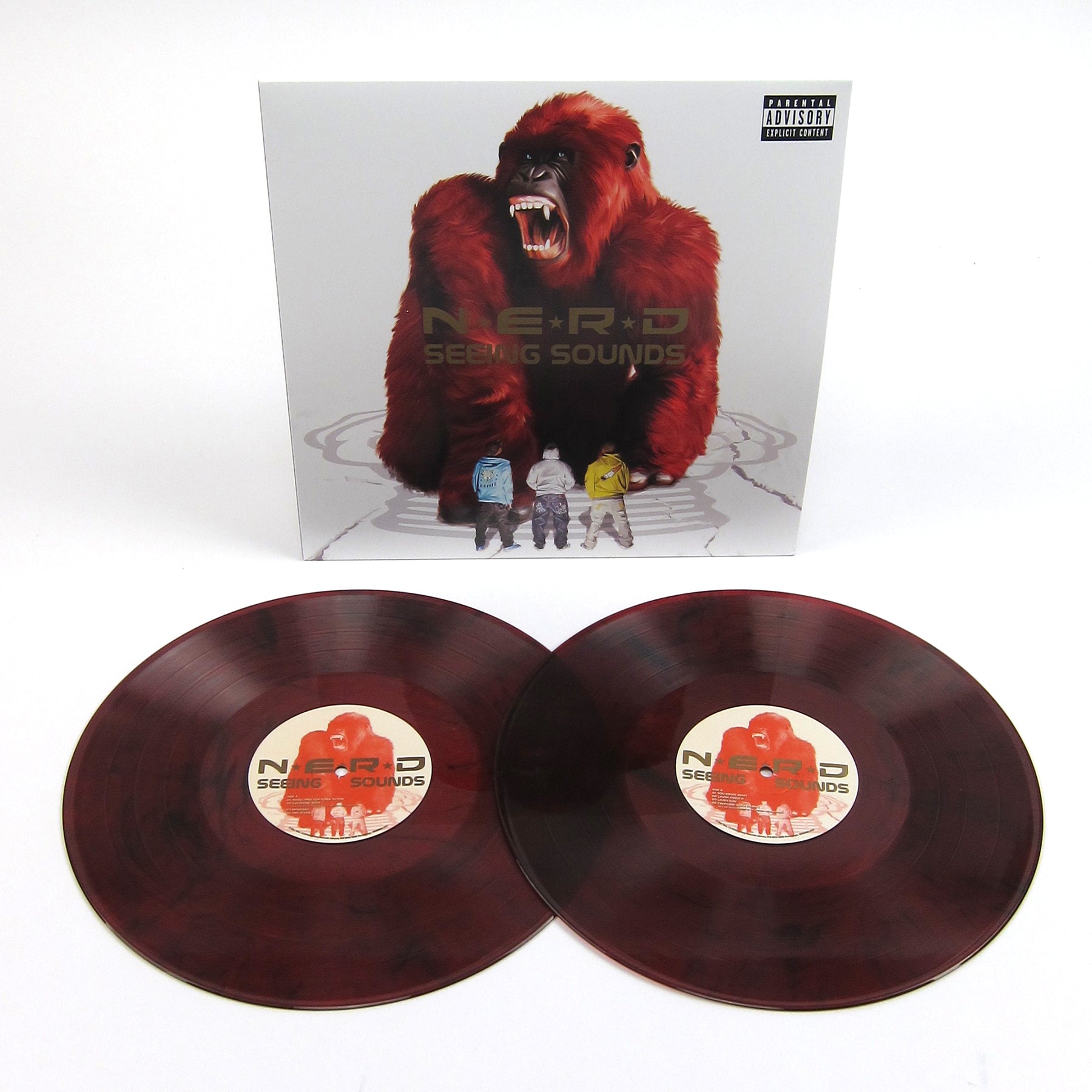N.E.R.D.: Seeing Sounds (Red Vinyl) Vinyl 2LP — TurntableLab.com