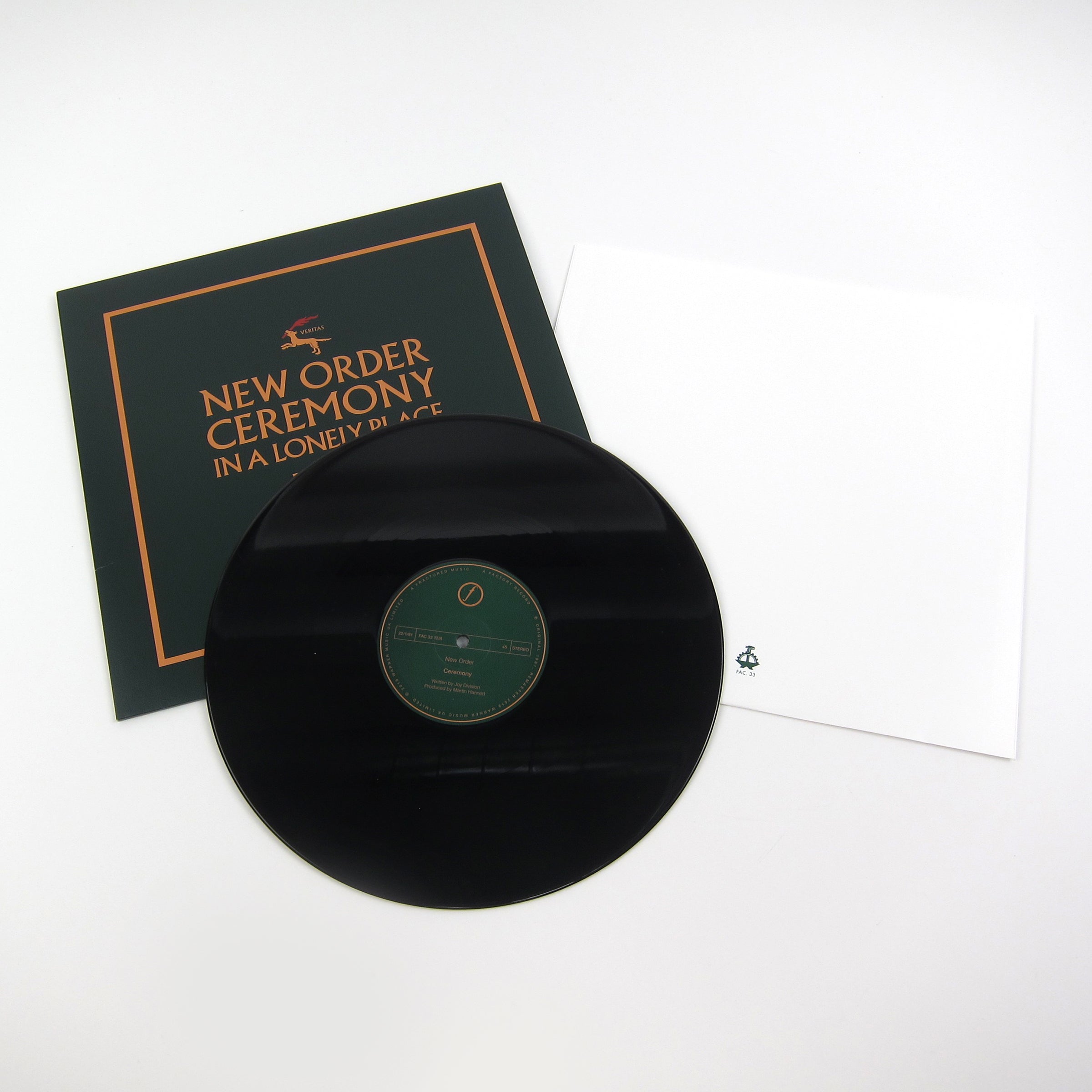 New Order: Ceremony Version 1 Vinyl 12" — TurntableLab.com