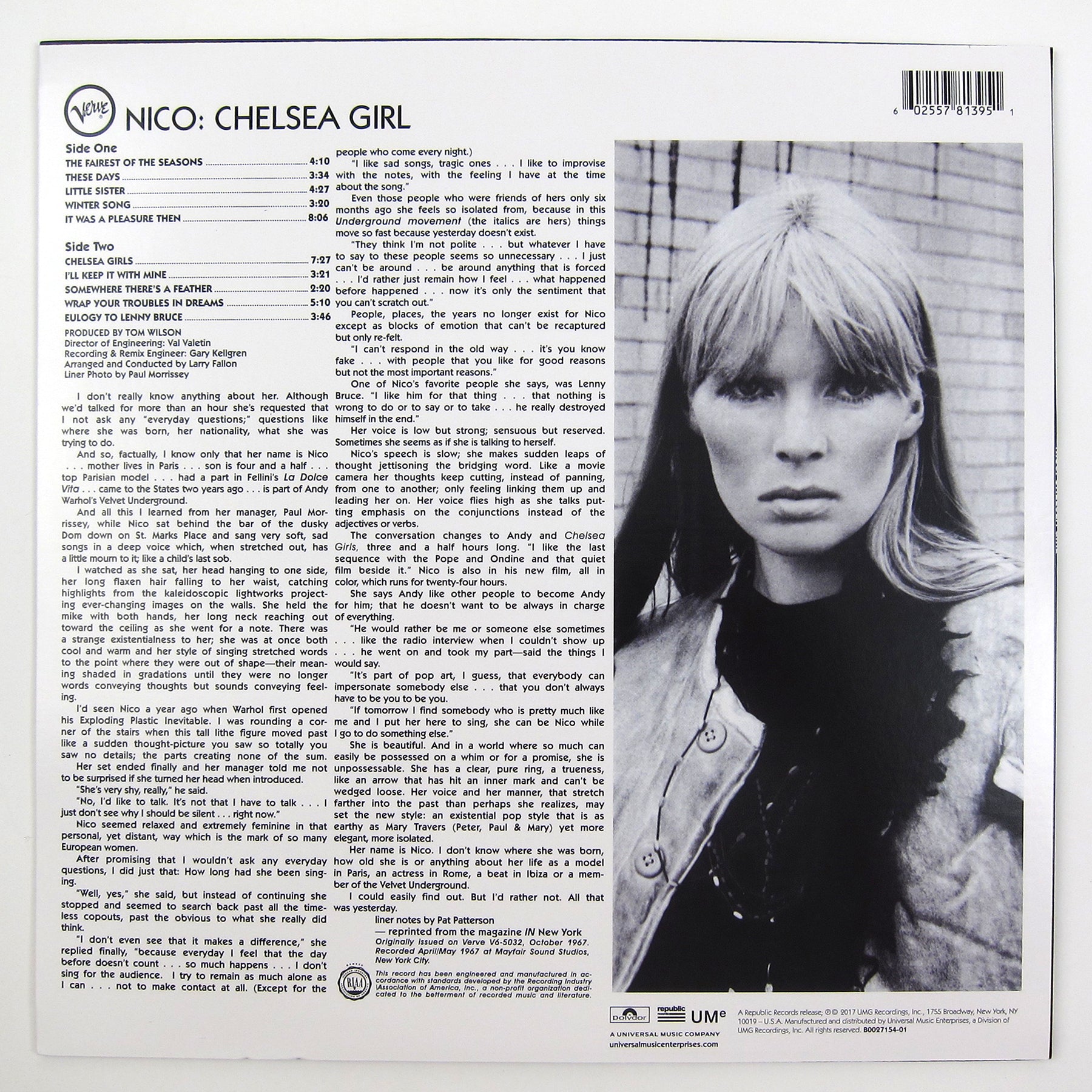 Nico: Chelsea Girl (Colored Vinyl) Vinyl LP — TurntableLab.com