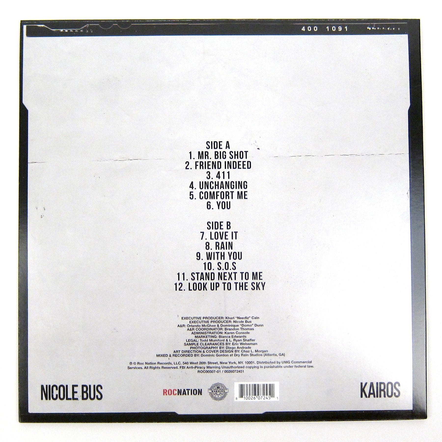 Nicole Bus: Kairos Vinyl LP — TurntableLab.com