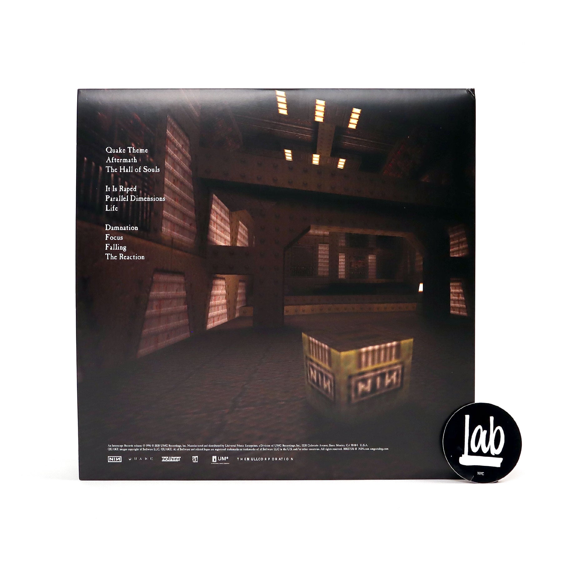 Nine Inch Nails: Quake Soundtrack (180g) Vinyl 2LP — TurntableLab.com