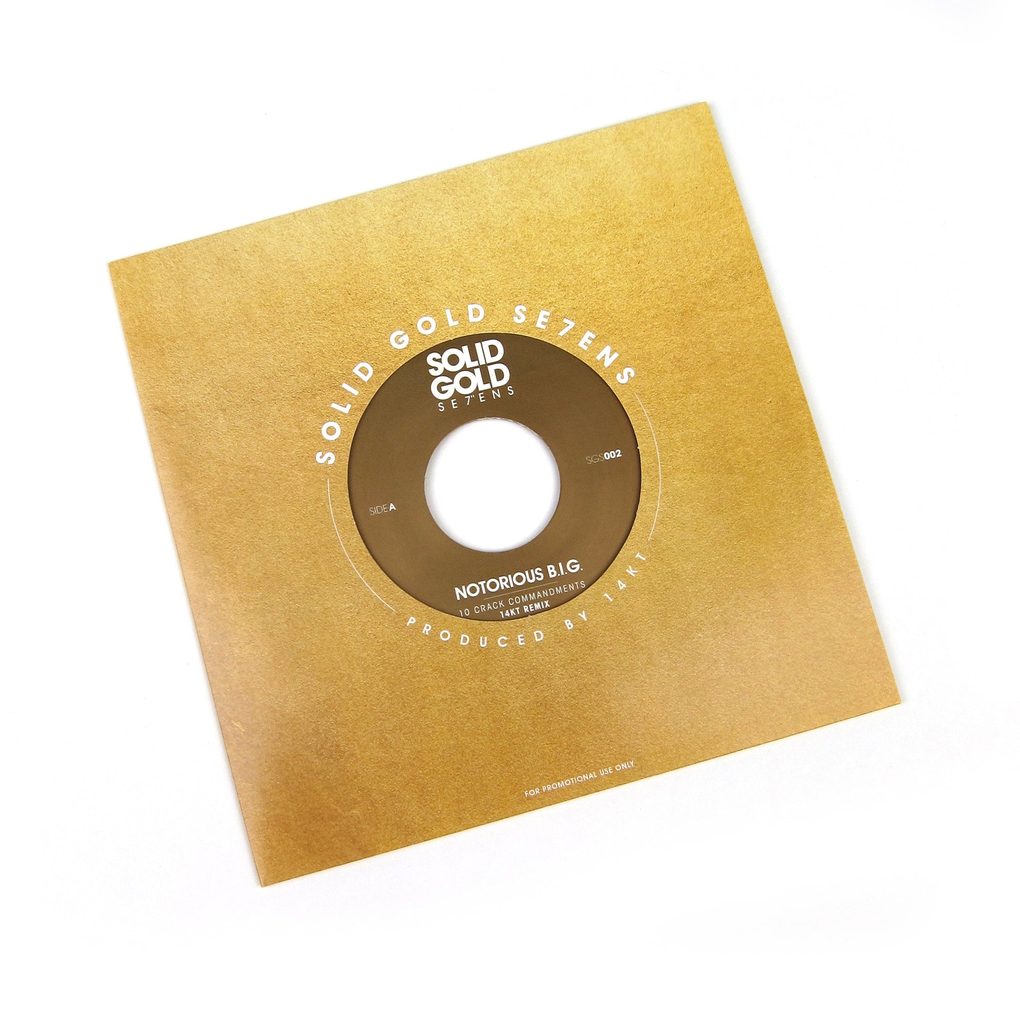 The Notorious B.I.G.: 10 Crack Commandments (14KT Remix, Colored Vinyl ...